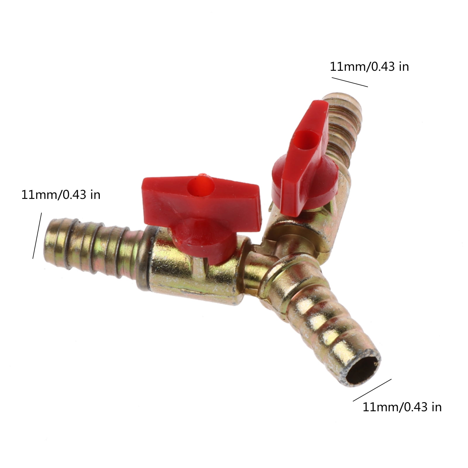 TwhqxjCN 2 3/8" Hose Barb Y Shape for 3 way Union Intersection/Split ...
