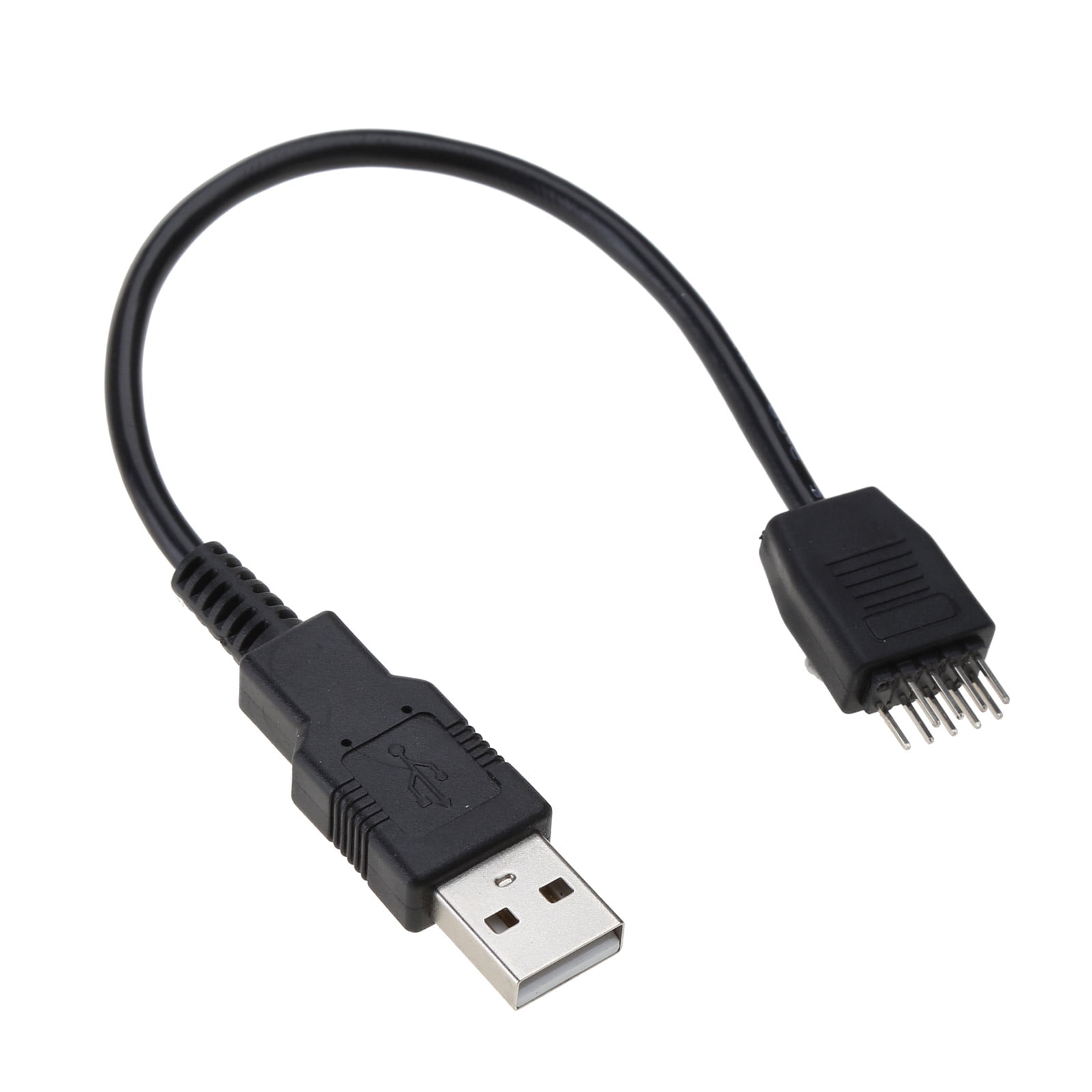 TwhqxjCN 20cm 9 pin Male to External USB A Male PC Mainboard Internal ...
