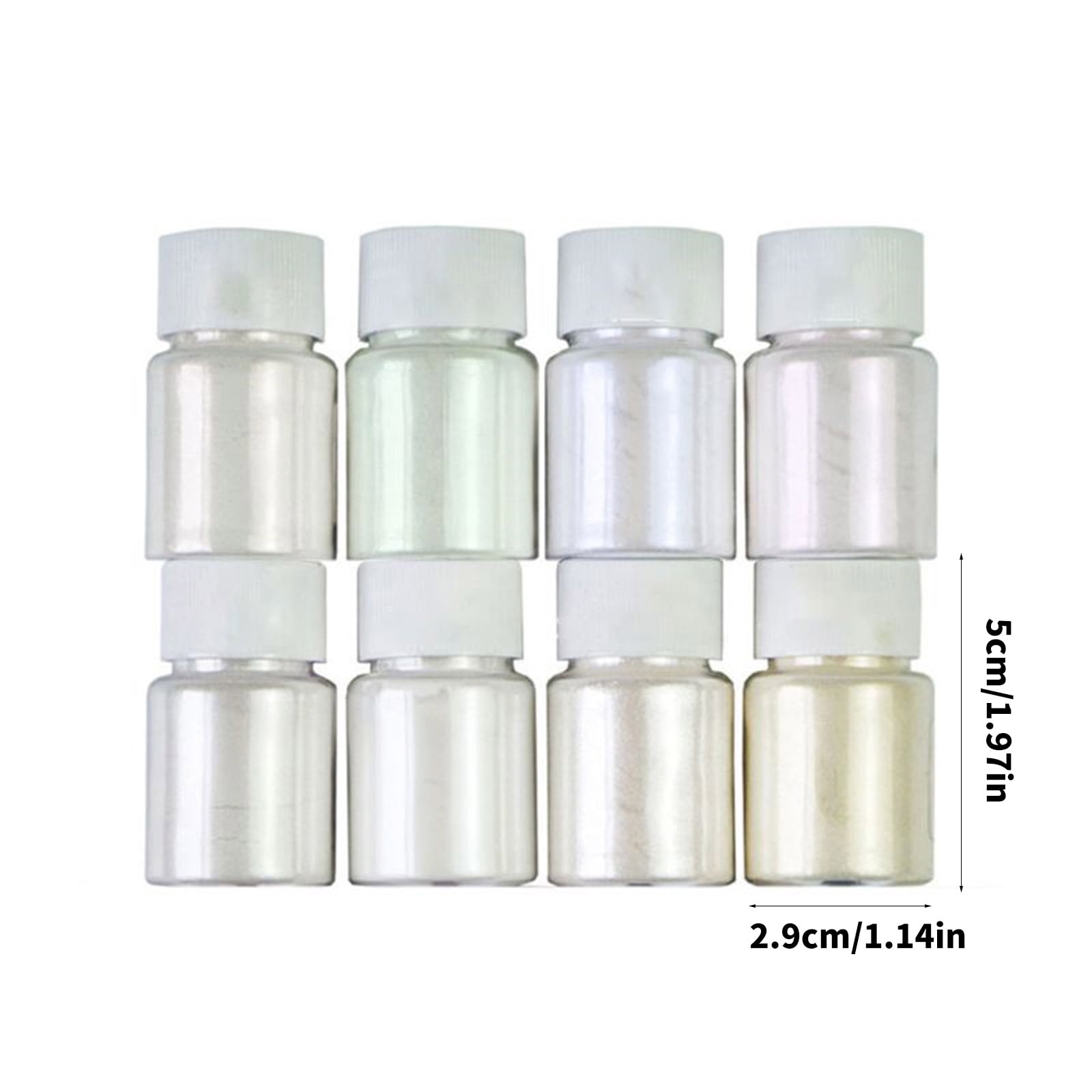 TwhqxjCN 8 Pcs/set Pearlescent Powder Handmade Jewelry Making Filling ...