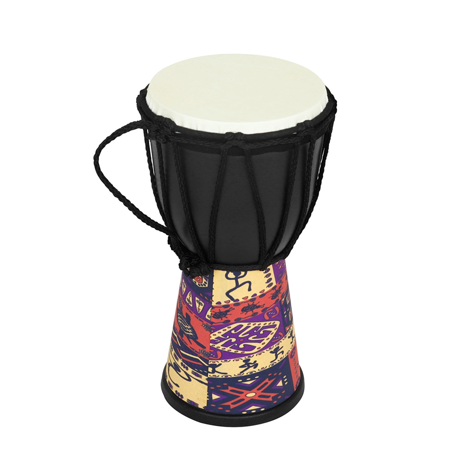 TwhqxjCN African Hand Drum 4 Inch Profession African Djembe Drum PVC ...
