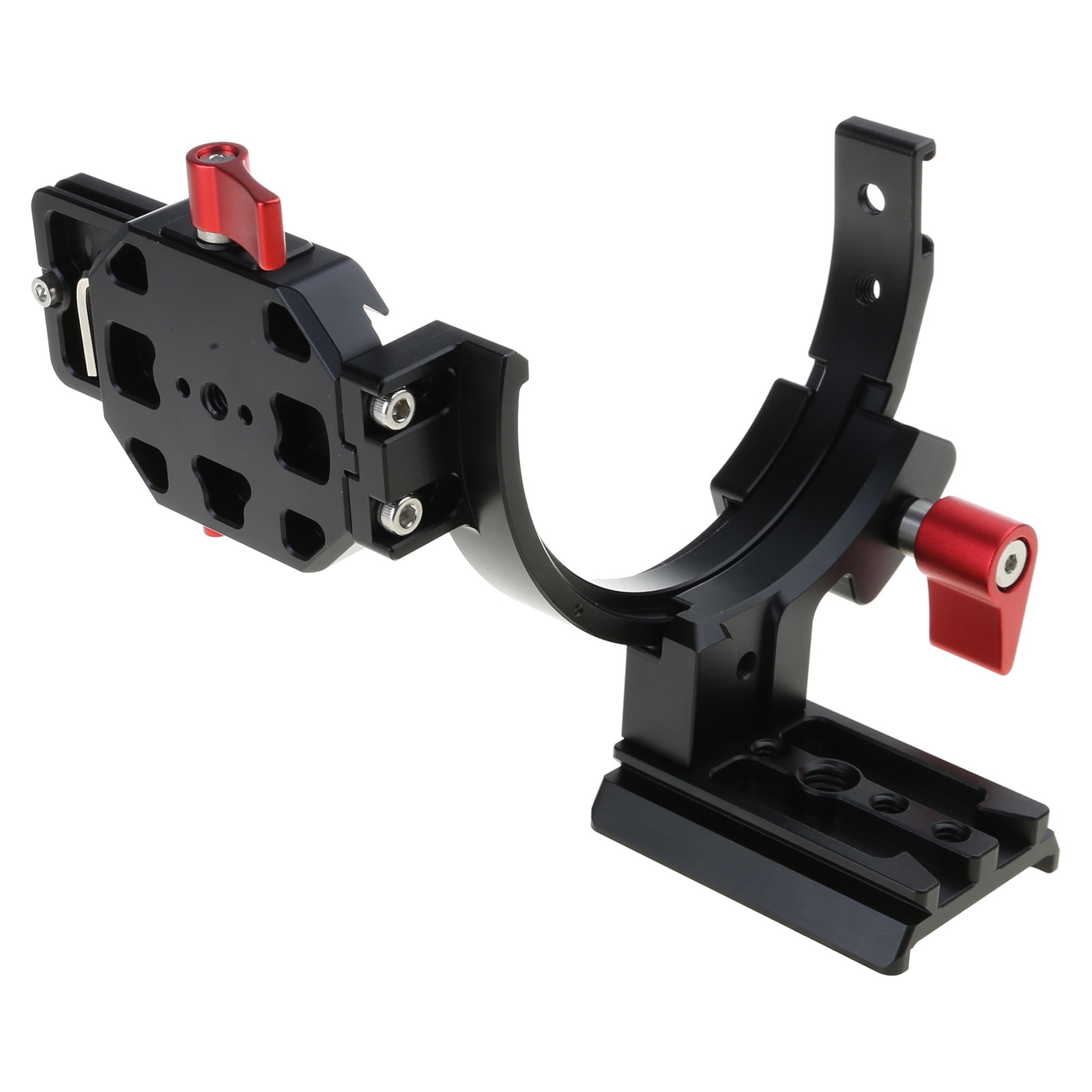 TwhqxjCN Aluminum Alloy Camera Mount Stand Semi Rings Quick Rotary ...