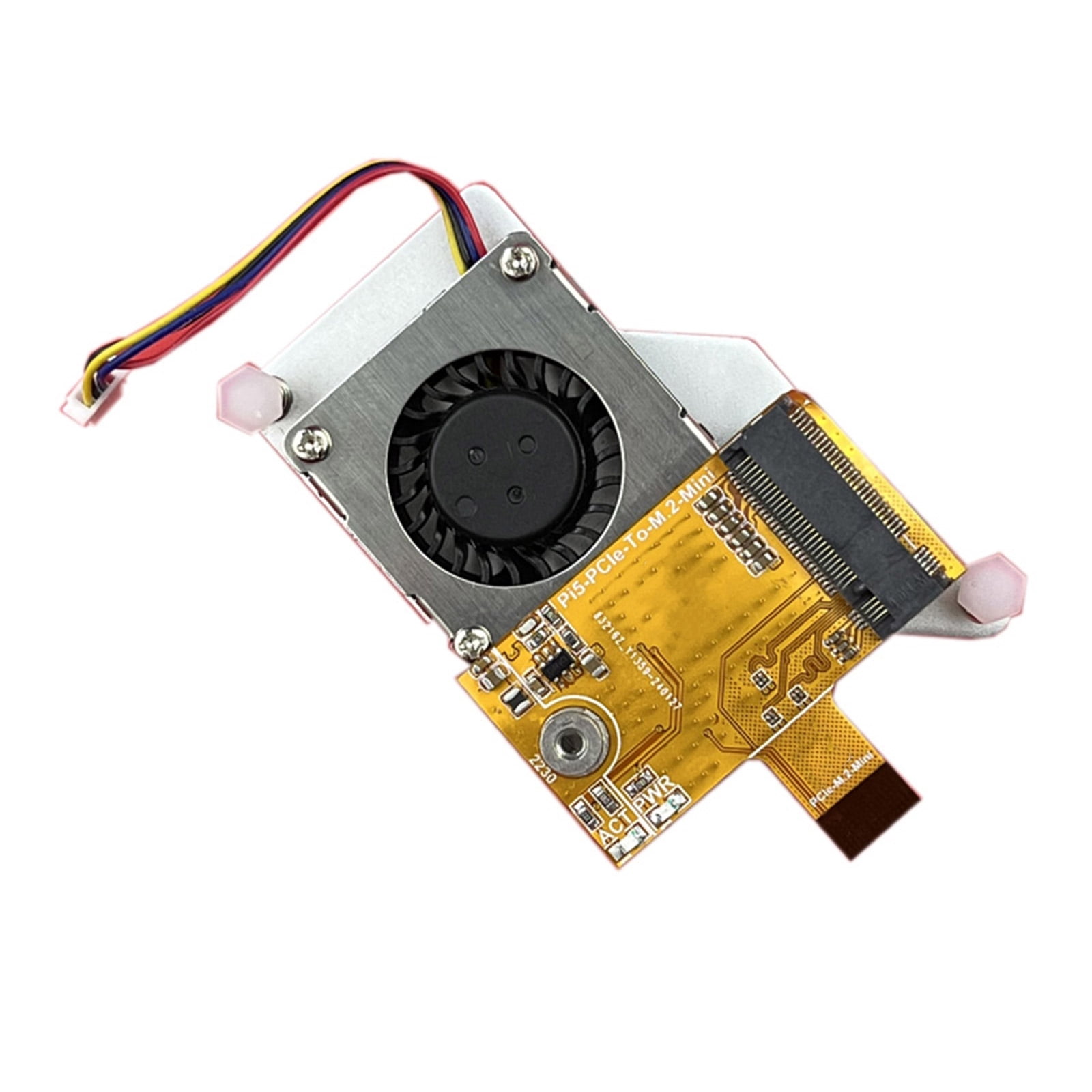 TwhqxjCN For 5 PCIe to M.2 NVMe Expansion Board With Active Cooling Fan ...