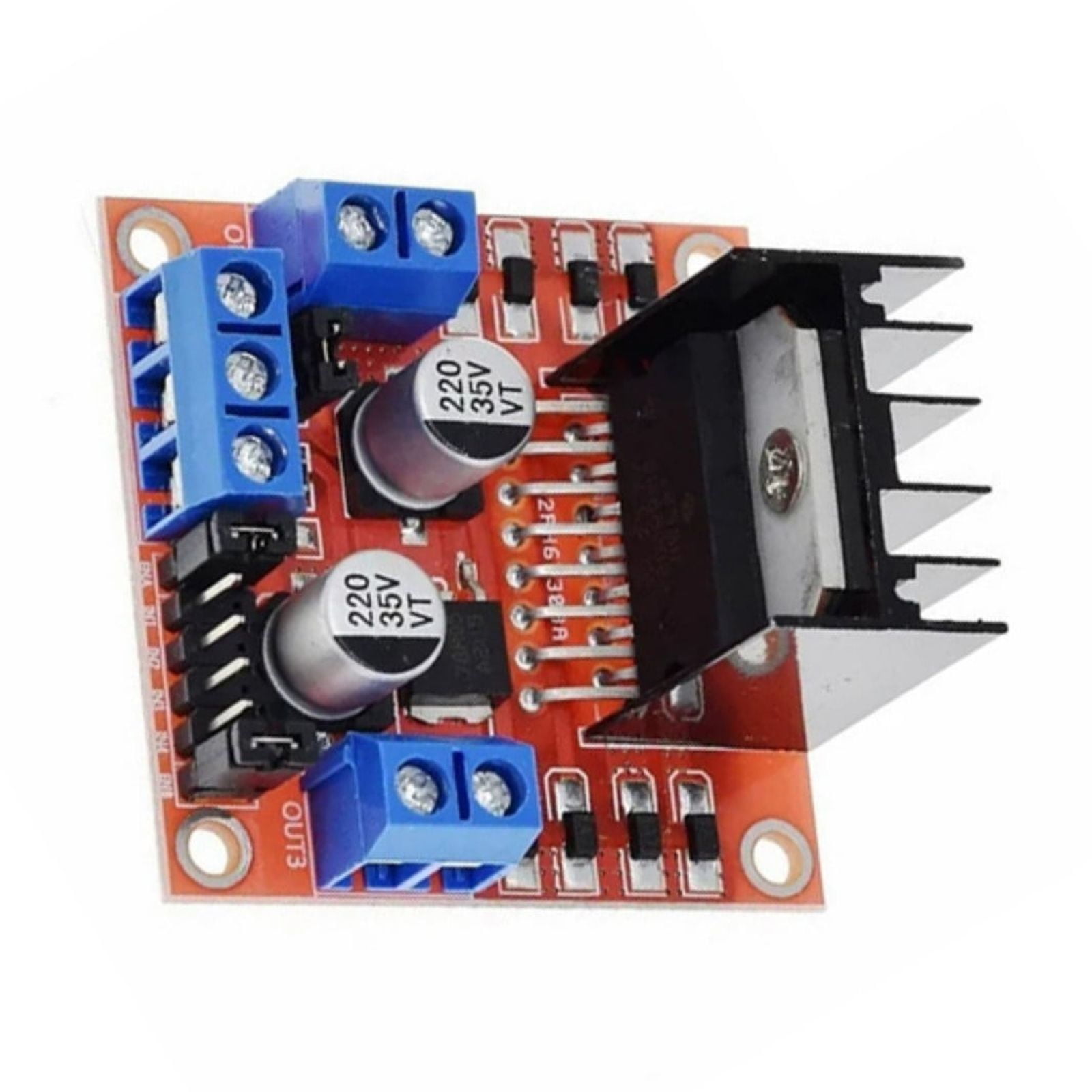 L298N Motor Driver Controller Board Robot Stepper Motor Control Drives ...