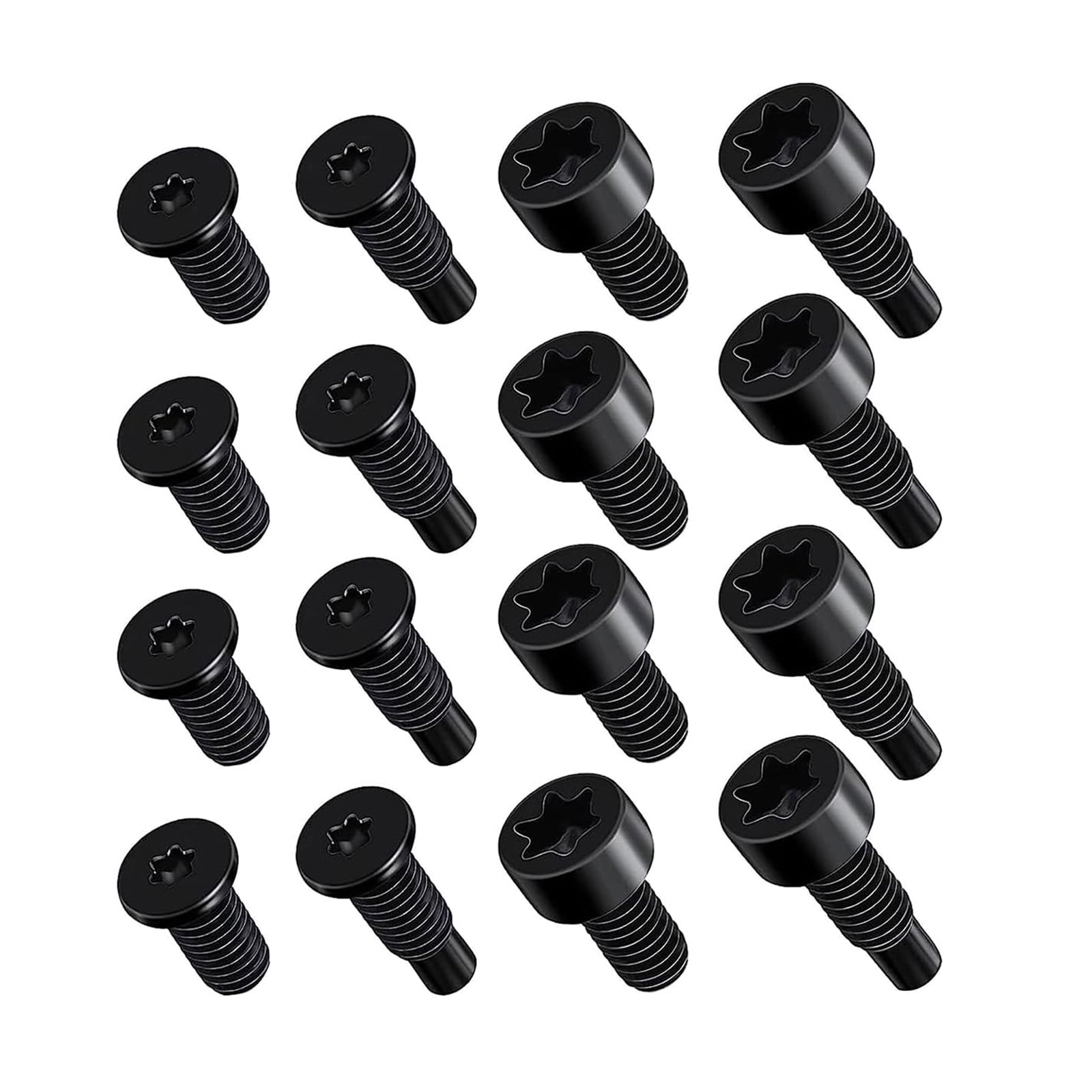 TwhqxjCN Pack of 16 Doorbell Screws Screw Set Alloy Spare Screws ...