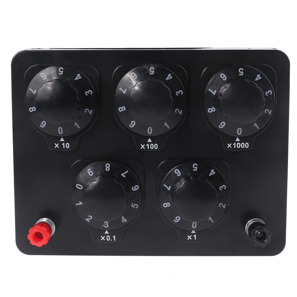 TwhqxjCN Resistance Box 5 Gears Adjustable Lab Rotary Resistor ...