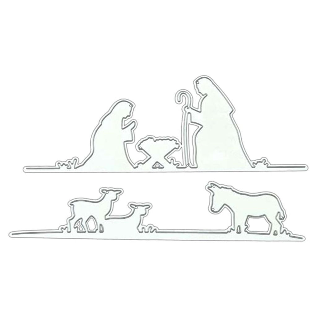 TwhqxjCN Salah Metal Cutting Die Stencils Dte Embossing Script Die ...