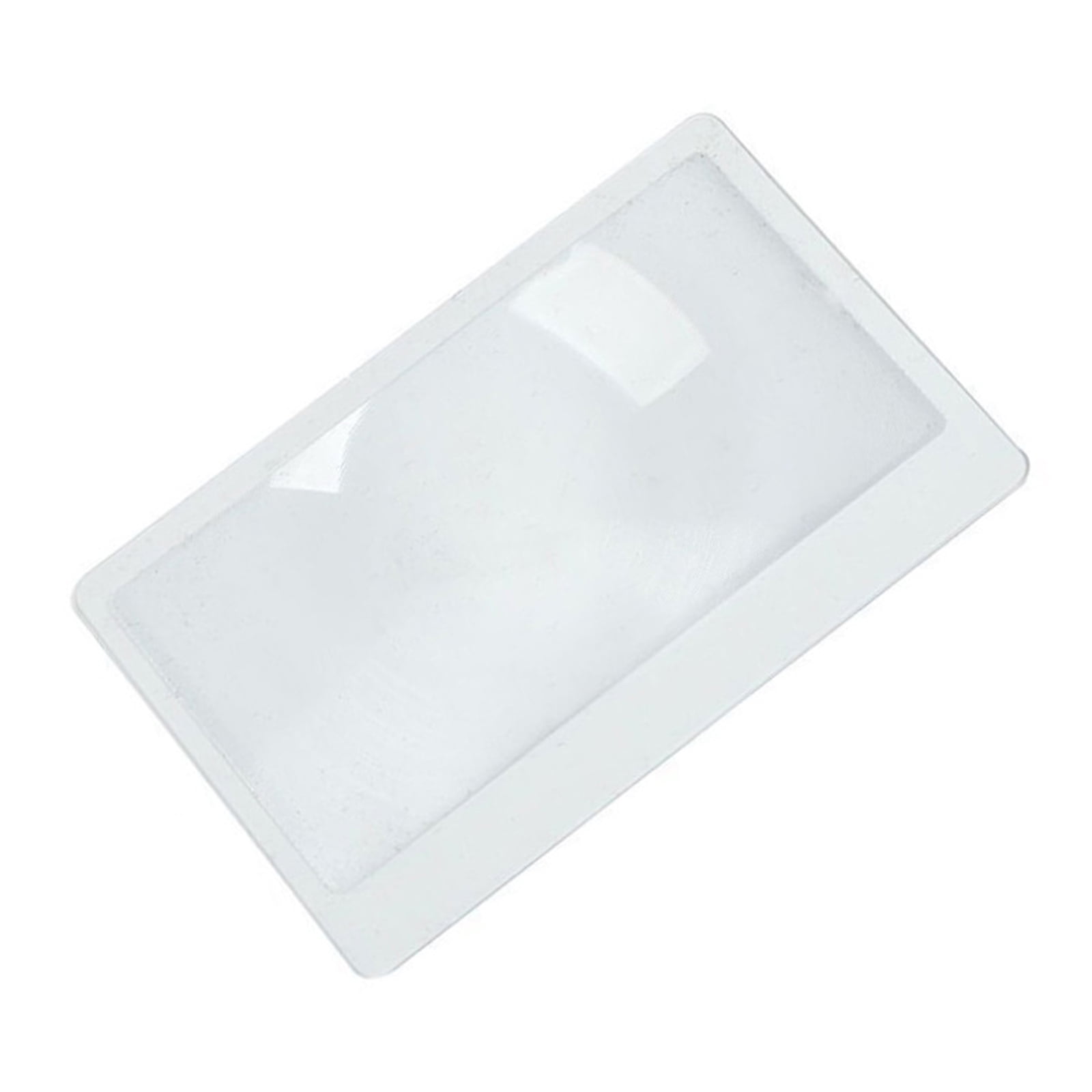 TwhqxjCN Thin Fres-nel Lens Pocket Size Magnifier Lenses Credit Card ...