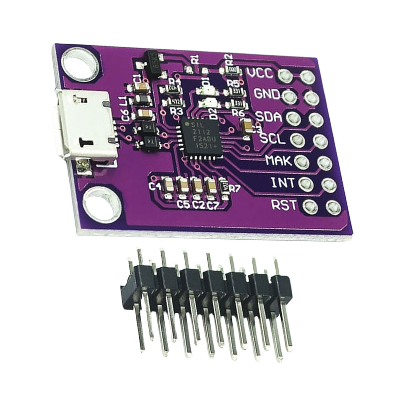 TwhqxjCN Type C CP2112 Debug Board USB to I2C Communication Module Highly Integrated Usb To ...