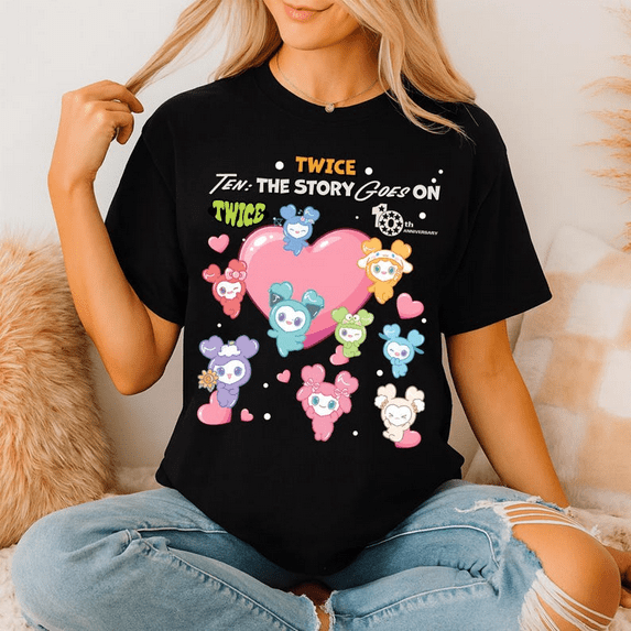 TwiCce Lovelys T-Shirt, TwiCce TENThe Story Gooes On Shirt, This Is For ...