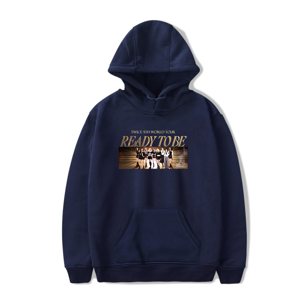 Twice KPOP Merch Ready to Be World Tour Hoodie Women Men Long Sleeve ...