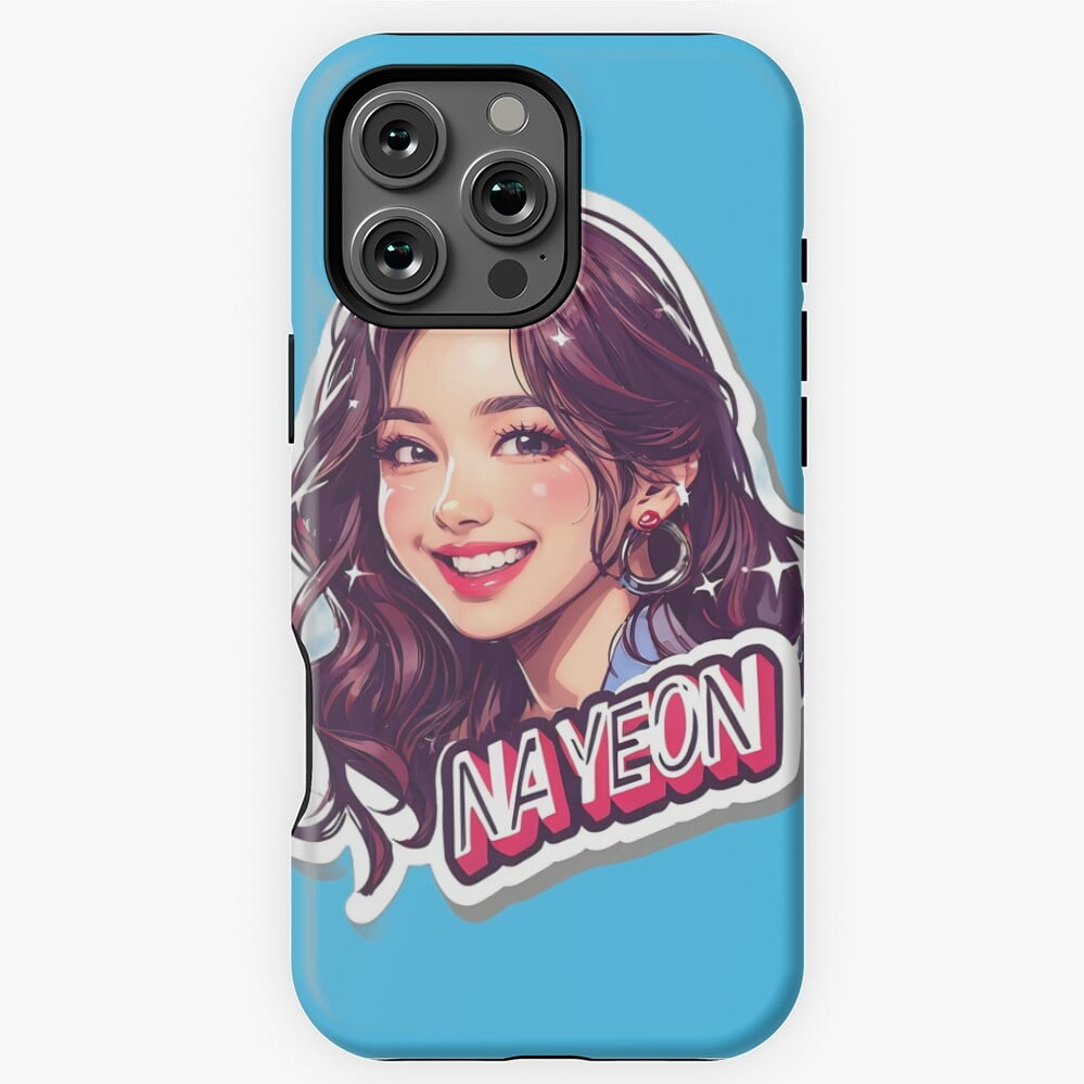 Twice Nayeon Sticker K-Pop Music Fan Phone Case for iPhone 16 15 14 13 ...