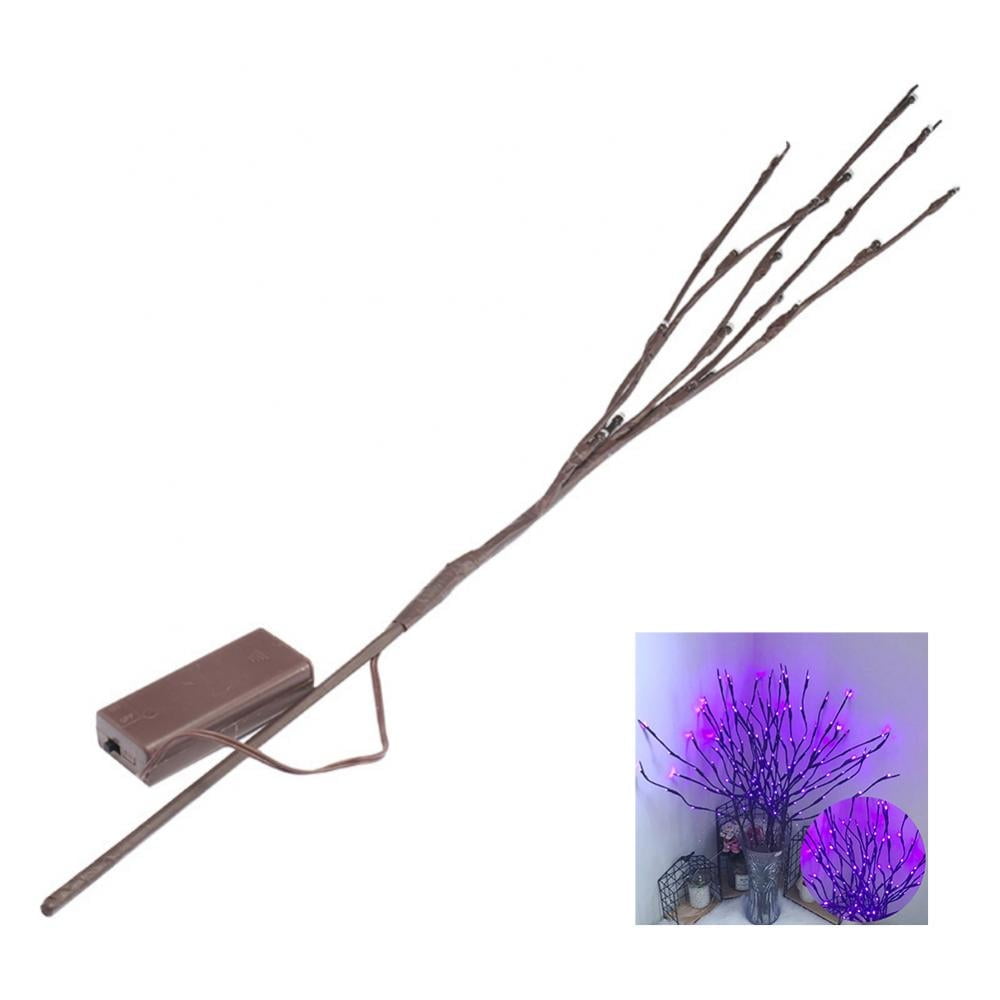 Twig Lights - 20 LED Waterproof & Battery Operated Branch Lights for ...