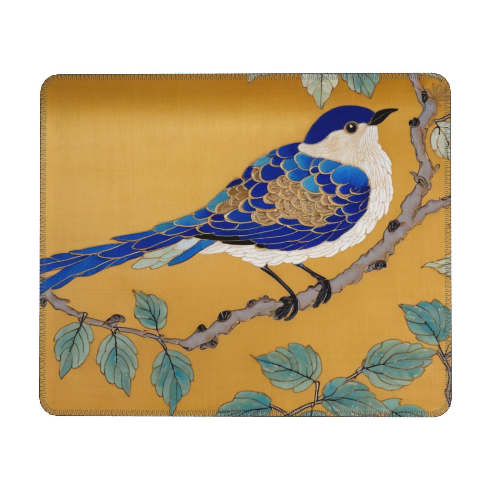 Twig and leaf Square mouse pad, computer mouse pad, with anti slip ...