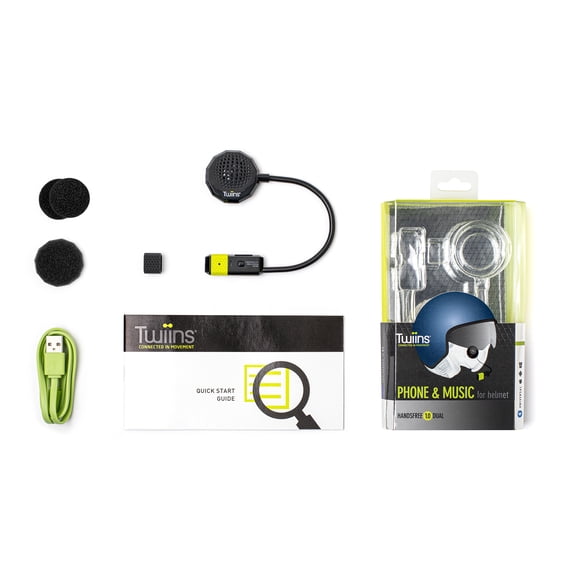 Twiins HF 1.0 Bluetooth Motorcycle Helmet Communication Headset (Single ...