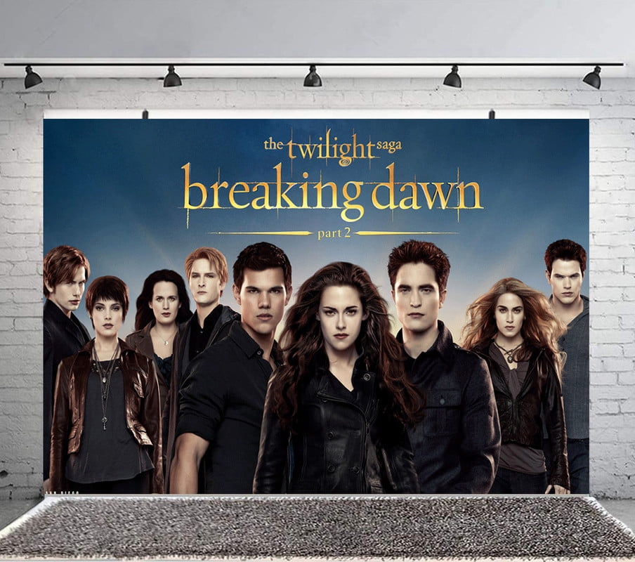 Twilight Backdrop Banner Party Supplies Poster Movie Theme Background ...