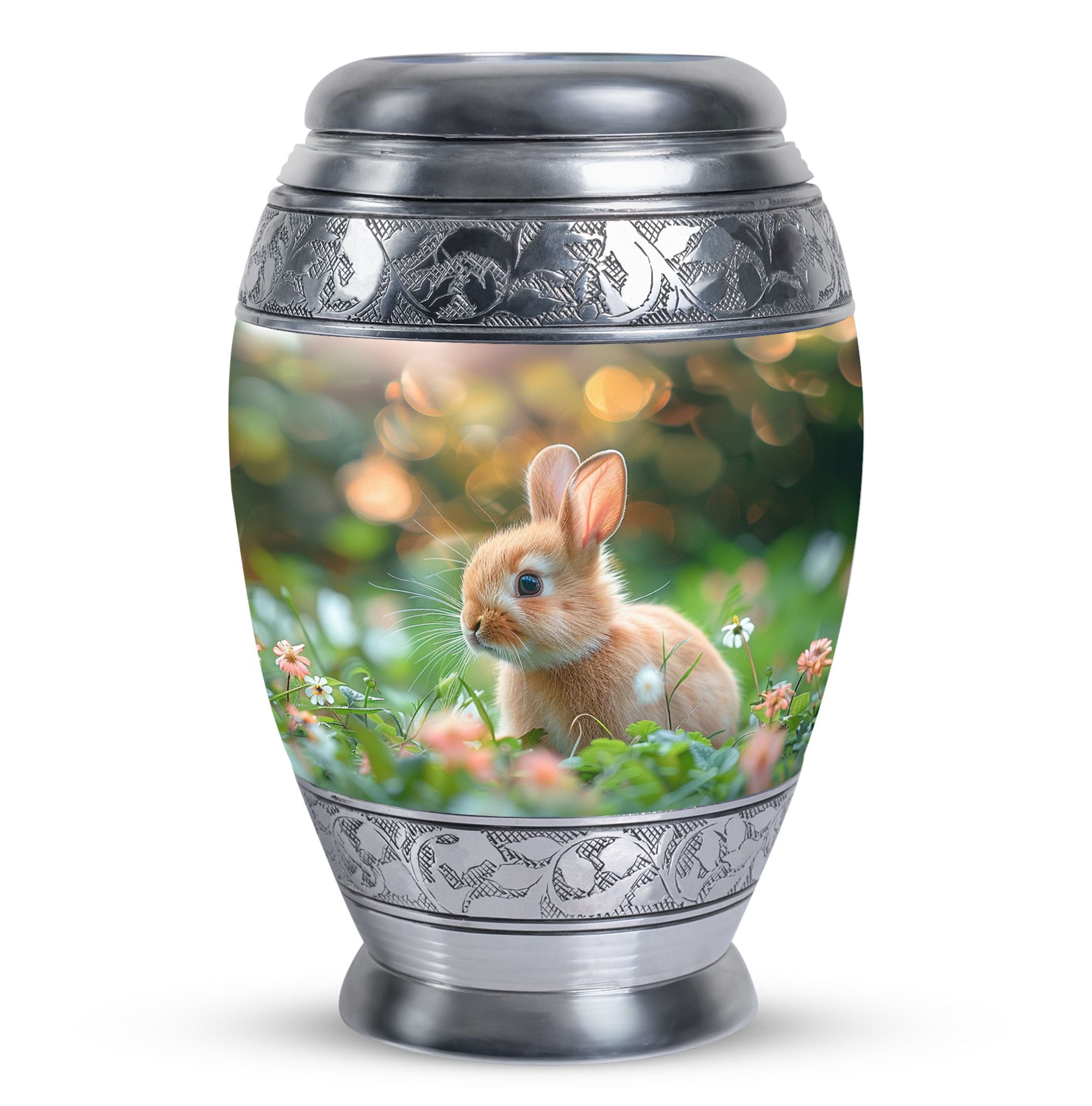 Twilight Garden Rabbit Urn For Human Ashes Adult Woman - Memorial Urns ...