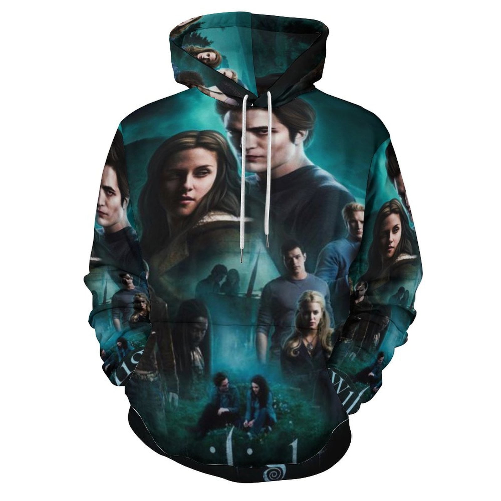 Twilight Hoodie 3D Print Pullover Hooded Long Sleeve Sweatshirts Tops ...
