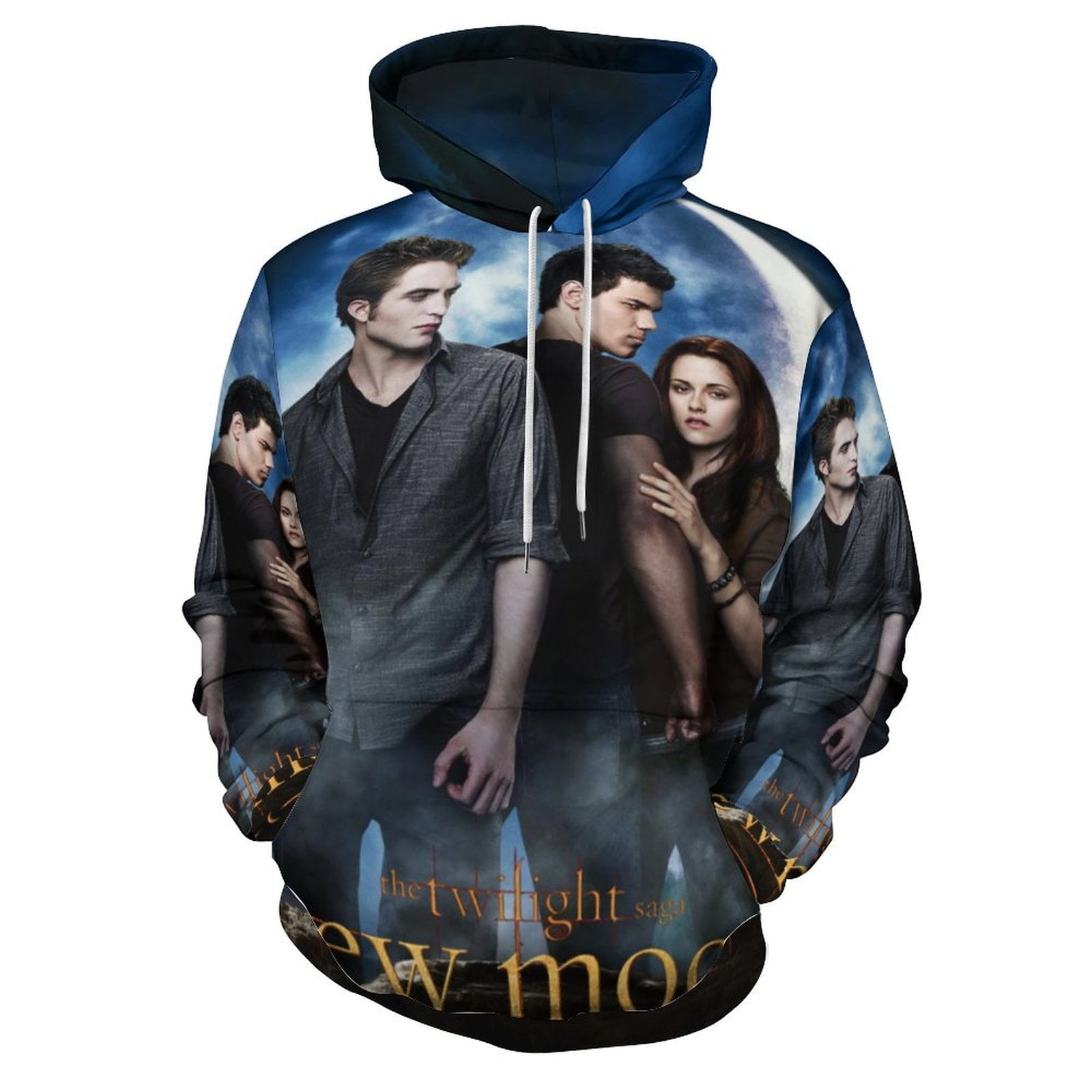 Twilight Hoodie 3D Print Pullover Hooded Long Sleeve Sweatshirts Tops ...