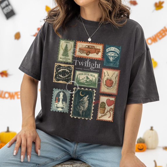 Twilight Inspired City Of Forks Shirt,Hoa Hoa Hoa Season Shirt,Forks ...