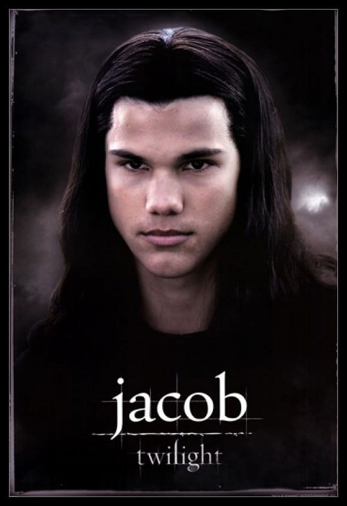 Twilight - Jacob Laminated & Framed Poster (24 x 36) - Walmart.com