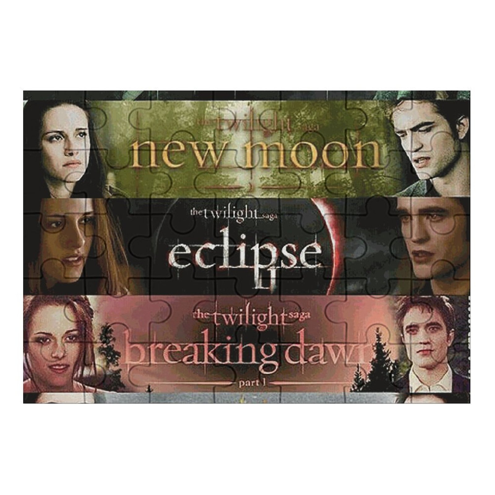 Twilight Jigsaw Puzzle Toy Cartoon Anime Interlocking Puzzle Suitable ...