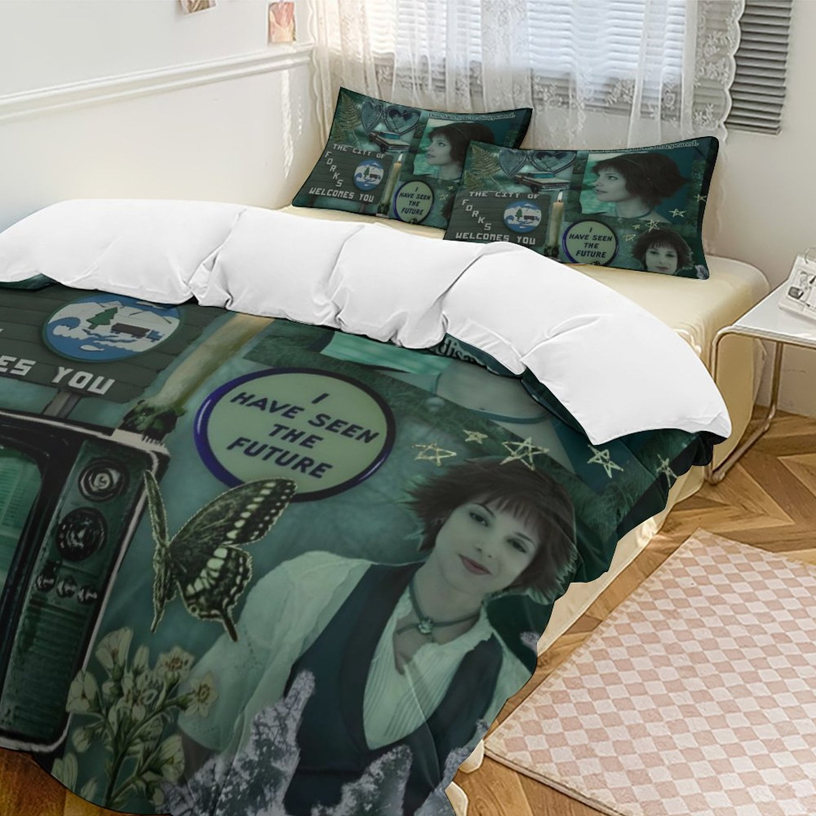 Twilight Saga 3 Piece Bedding Set Soft Comforter Theme Room Decor ...