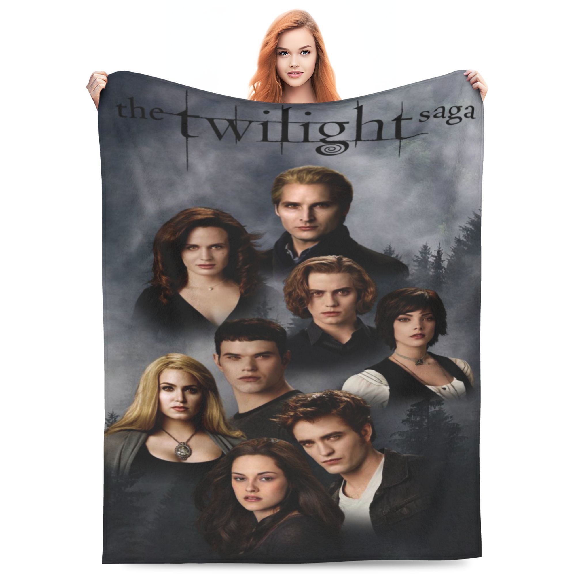 Twilight Saga Blanket, Super Soft Flannel Throw Blanket Plush ...