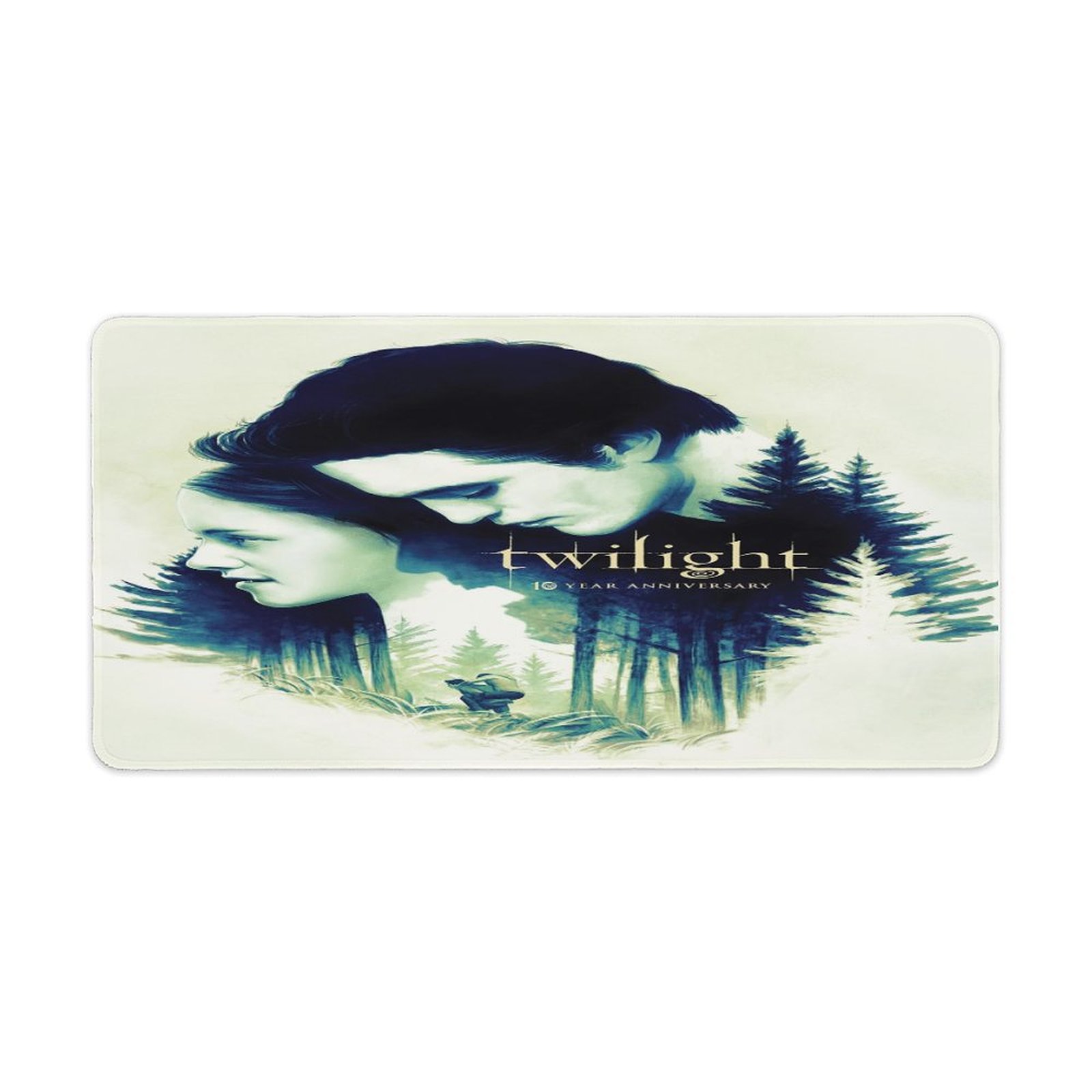 Twilight Saga Large Gaming Mouse Pad for Laptop Computer Rubber Edge ...