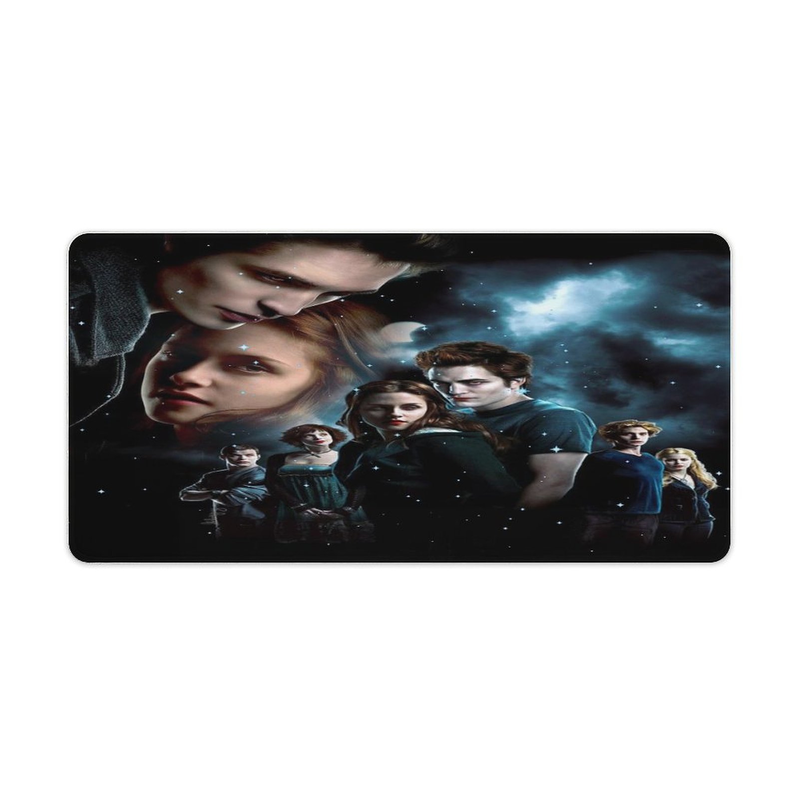 Twilight Saga Large Gaming Mouse Pad for Laptop Computer Rubber Edge ...