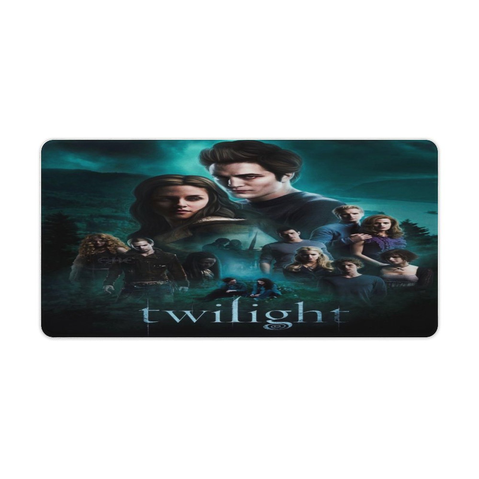 Twilight Saga Large Gaming Mouse Pad for Laptop Computer Rubber Edge ...