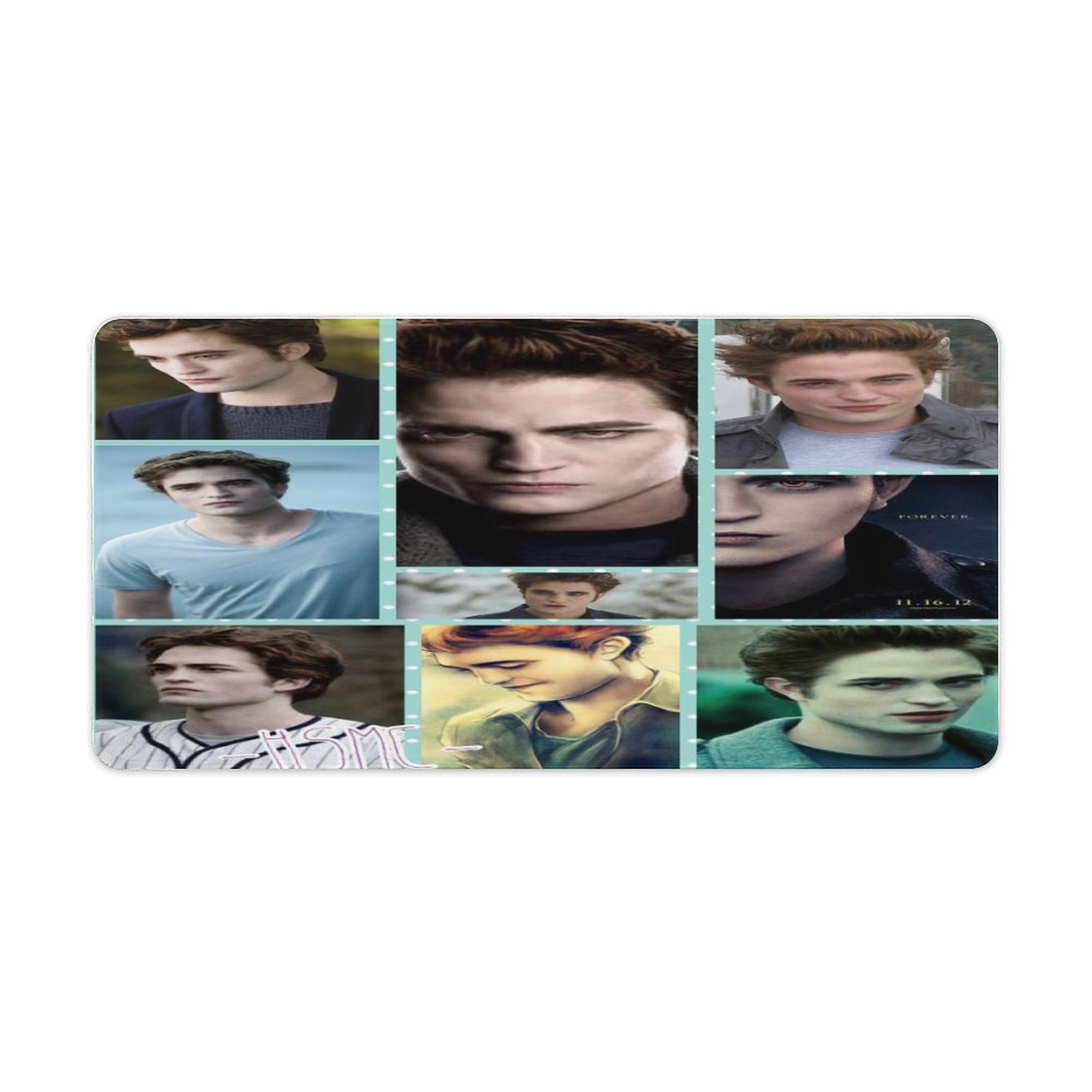 Twilight Saga Large Gaming Mouse Pad for Laptop Computer Rubber Edge ...