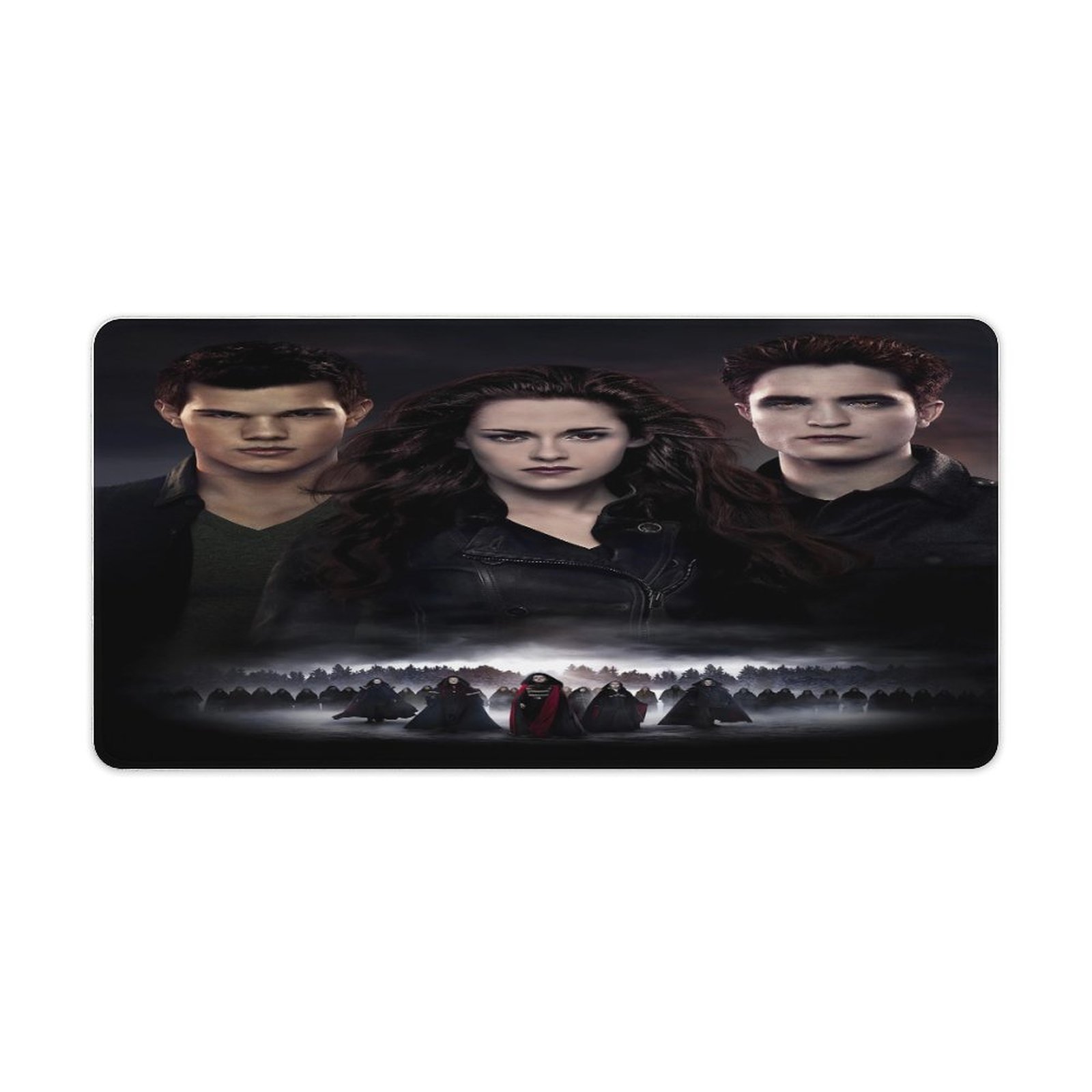Twilight Saga Large Gaming Mouse Pad for Laptop Computer Rubber Edge ...