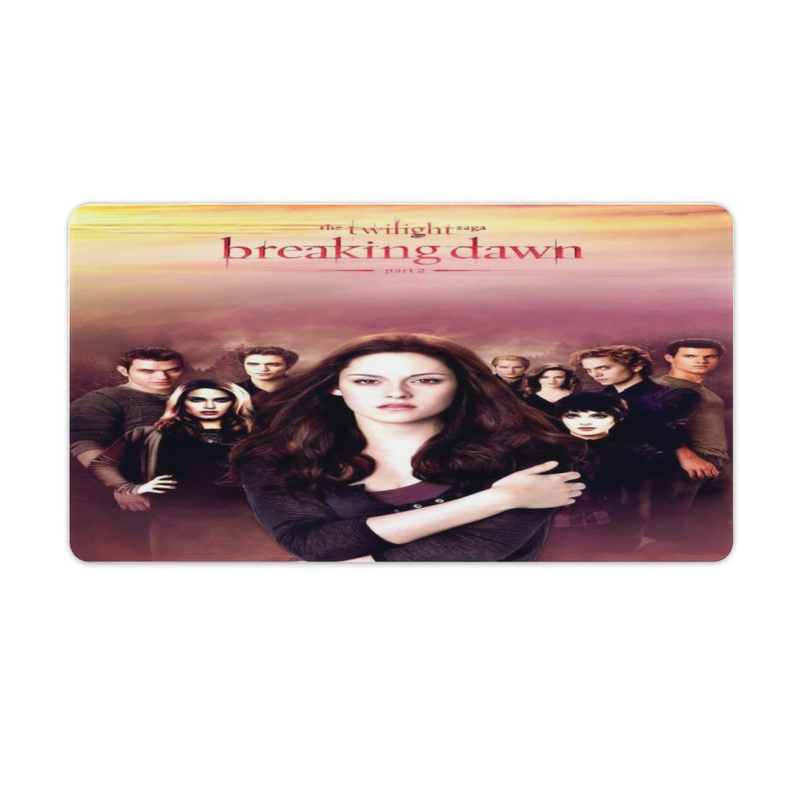 Twilight Saga Large Gaming Mouse Pad for Laptop Computer Rubber Edge ...