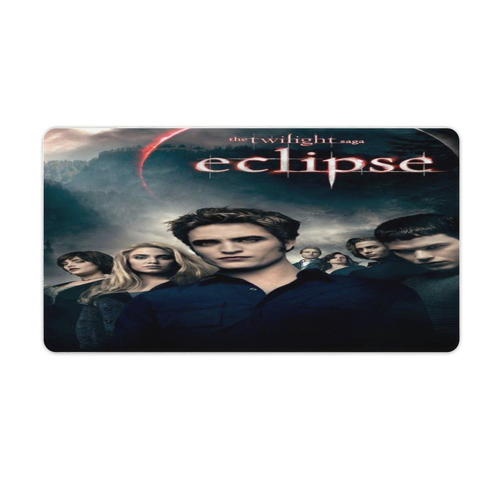 Twilight Saga Large Gaming Mouse Pad for Laptop Computer Rubber Edge ...