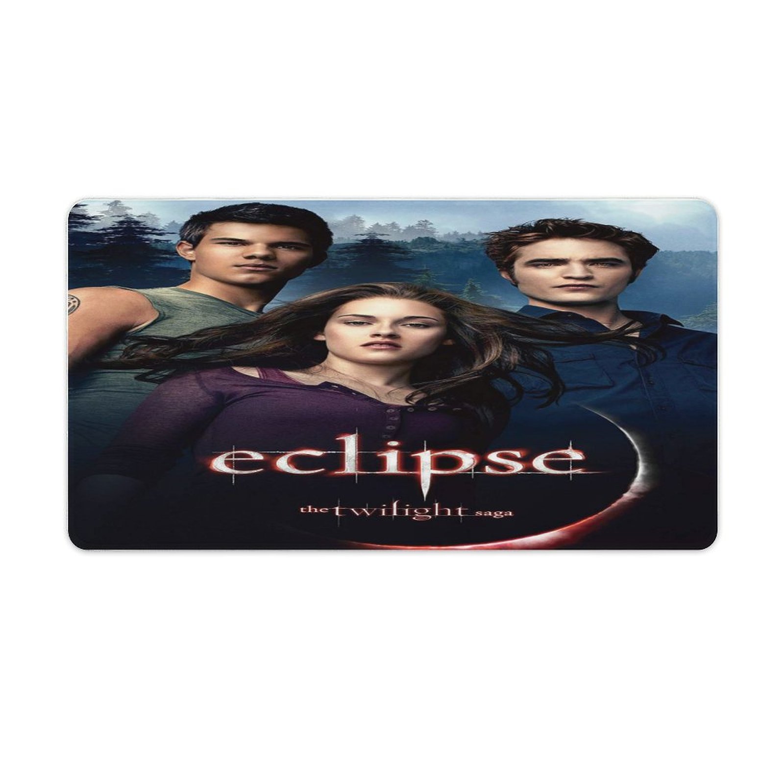 Twilight Saga Large Gaming Mouse Pad for Laptop Computer Rubber Edge ...