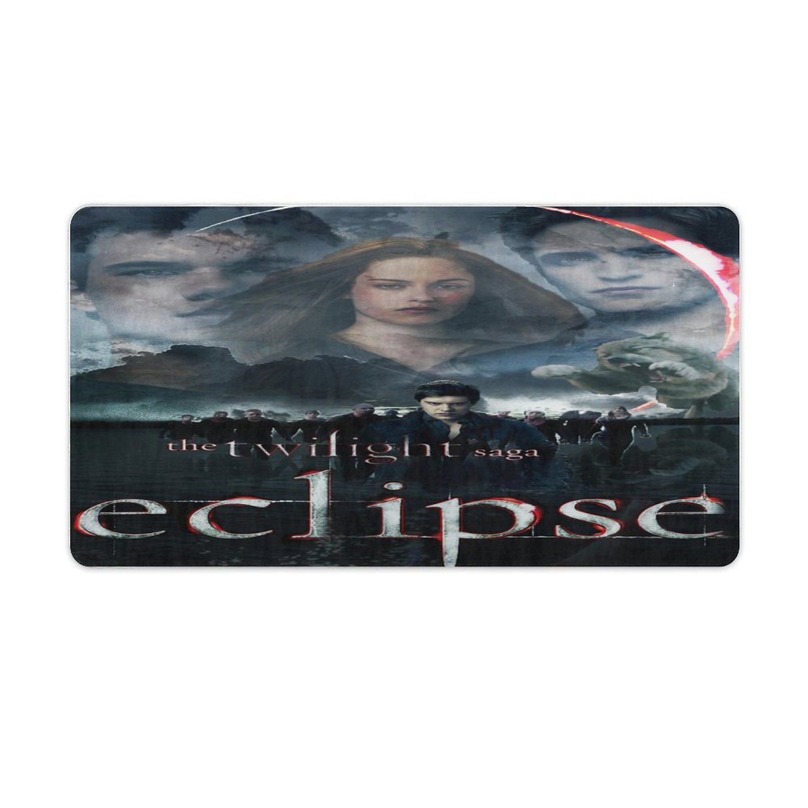 Twilight Saga Large Gaming Mouse Pad for Laptop Computer Rubber Edge ...