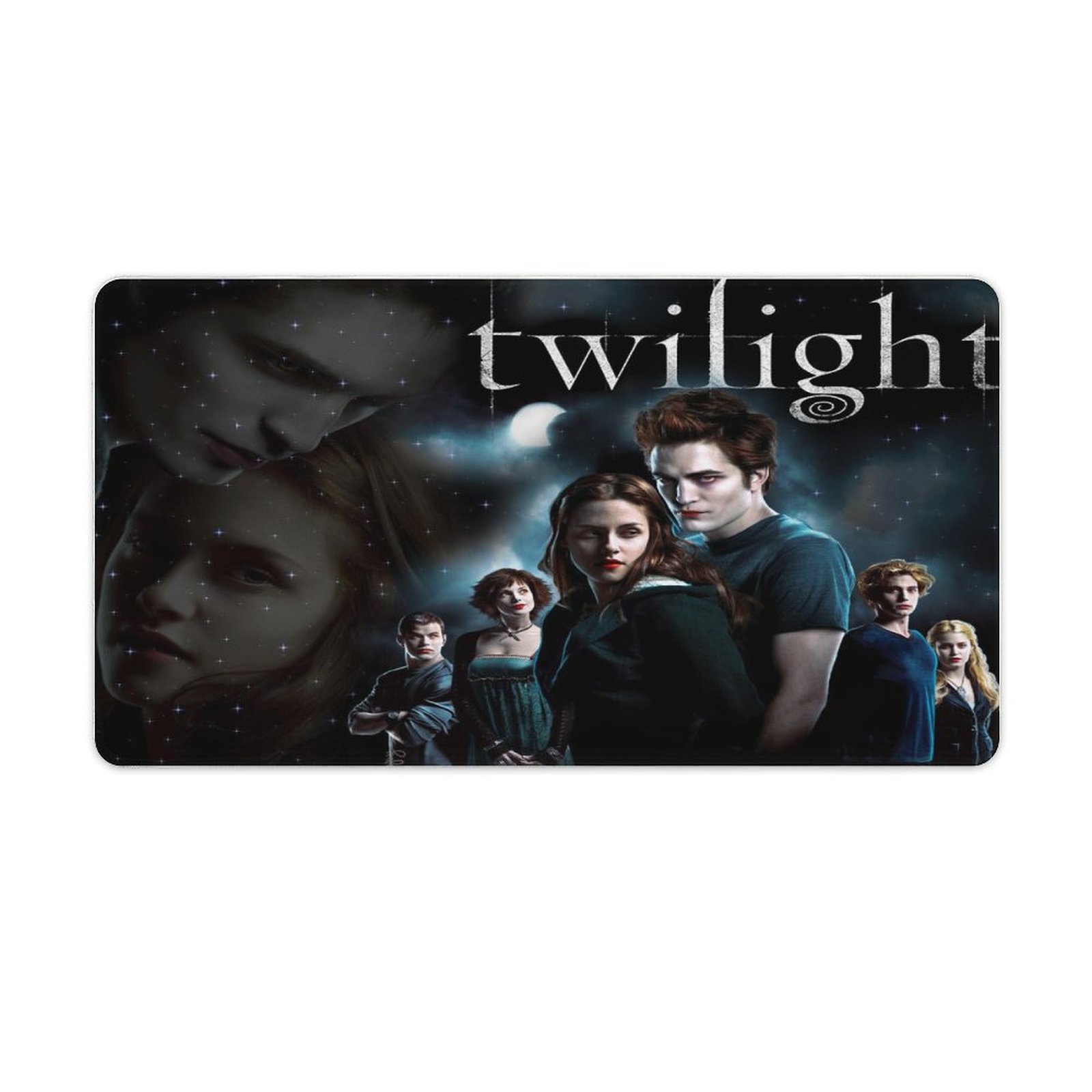Twilight Saga Large Gaming Mouse Pad for Laptop Computer Rubber Edge ...