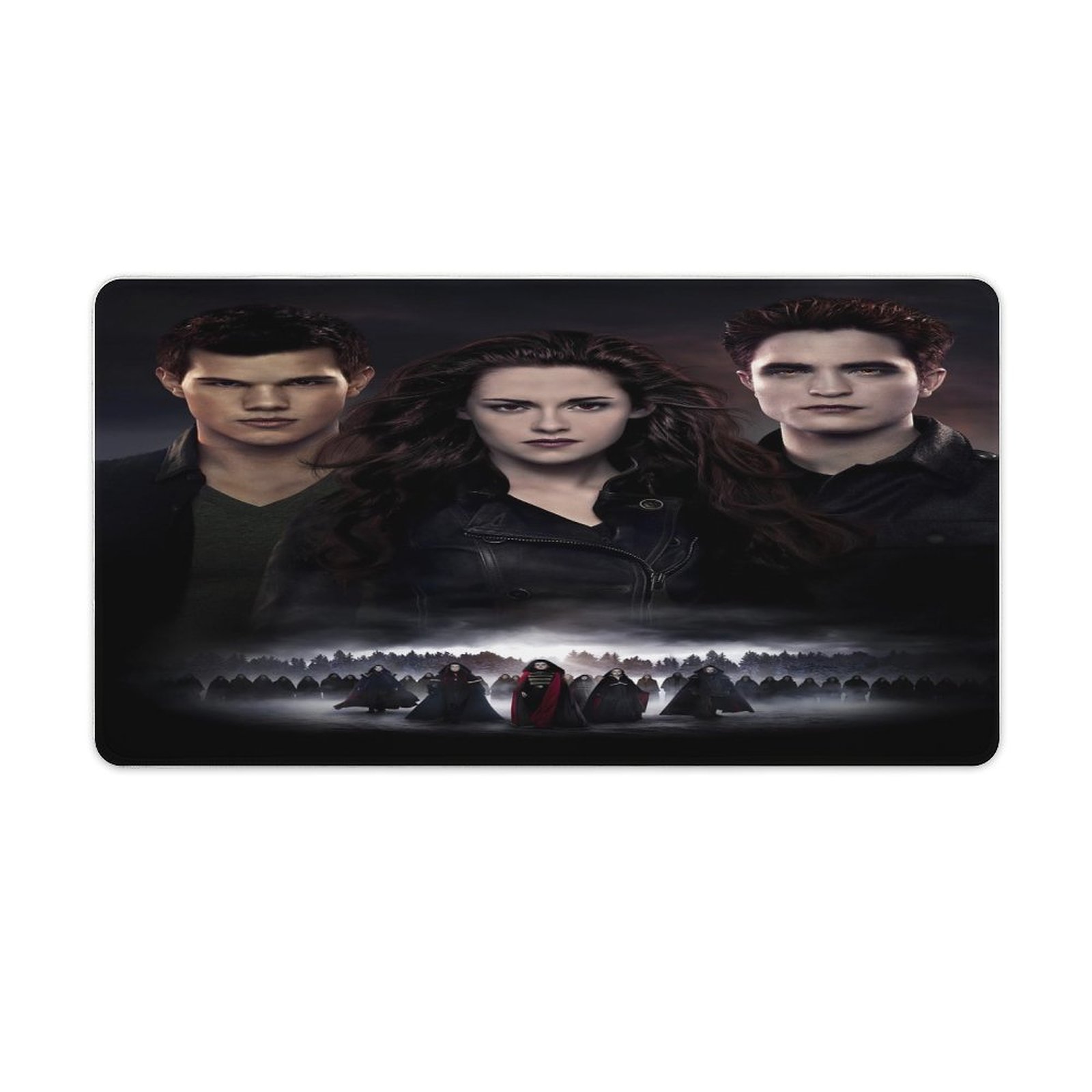 Twilight Saga Large Gaming Mouse Pad for Laptop Computer Rubber Edge ...