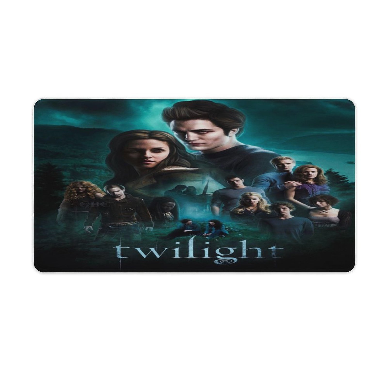 Twilight Saga Large Gaming Mouse Pad for Laptop Computer Rubber Edge ...