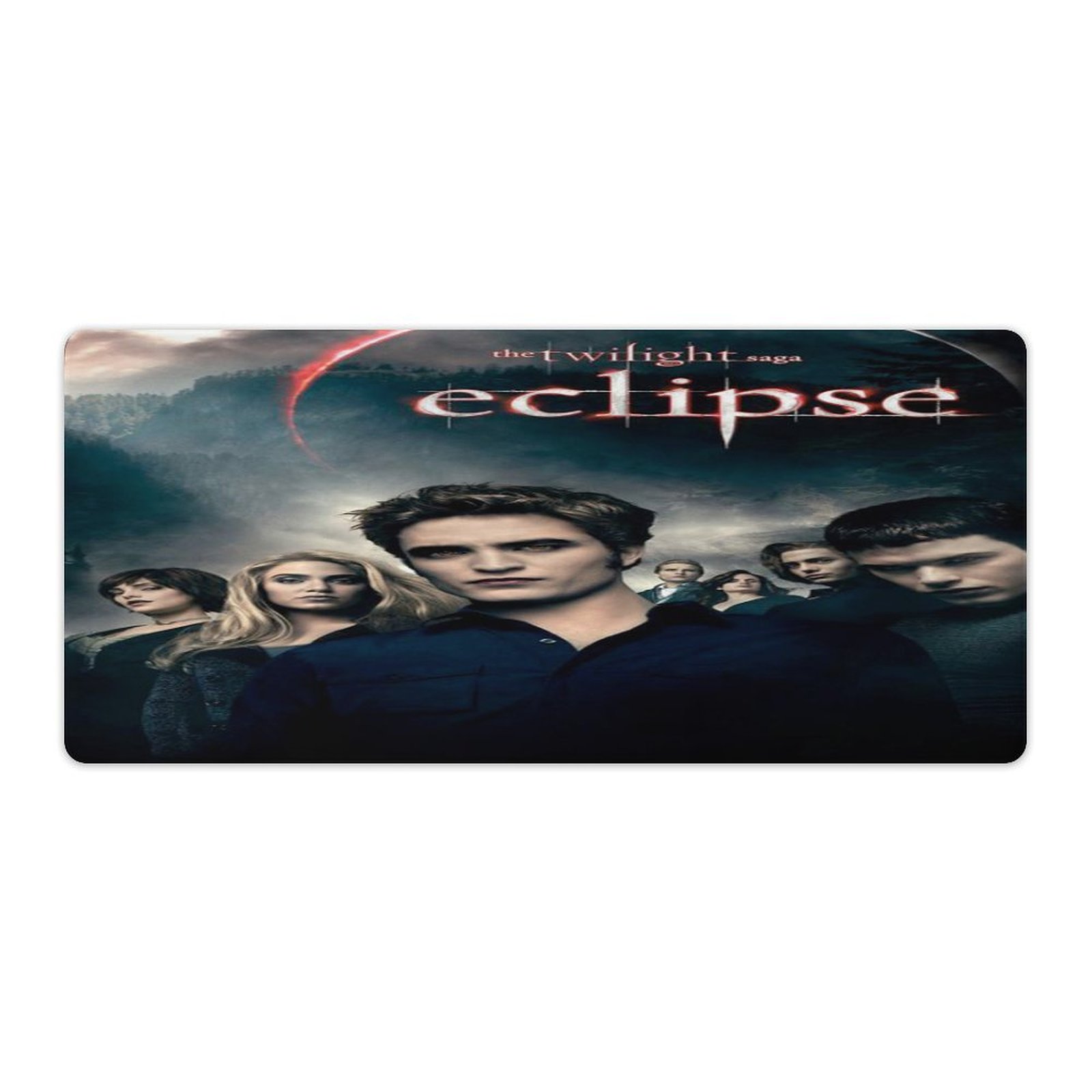 Twilight Saga Large Gaming Mouse Pad for Laptop Computer Rubber Edge ...