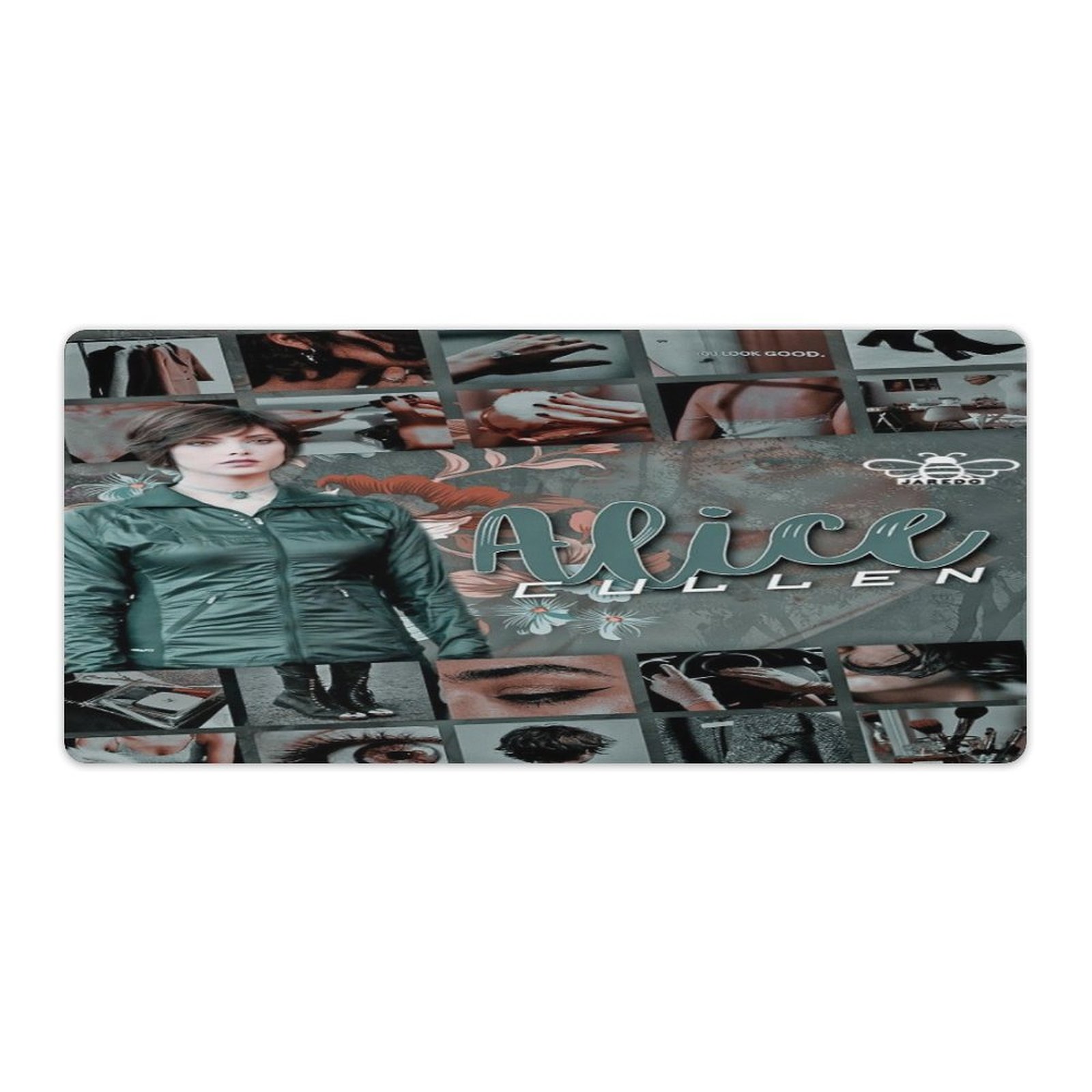 Twilight Saga Large Gaming Mouse Pad for Laptop Computer Rubber Edge ...