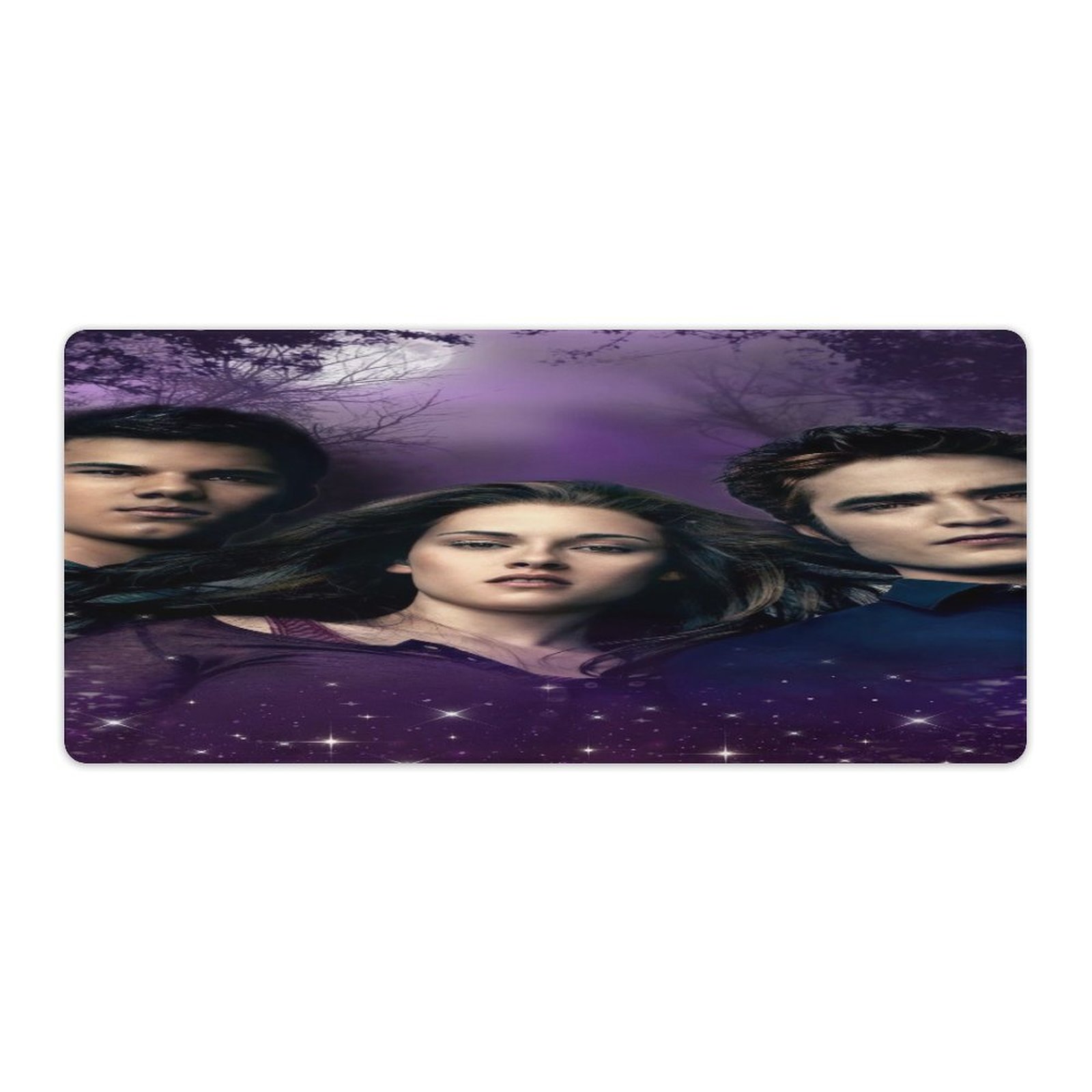 Twilight Saga Large Gaming Mouse Pad for Laptop Computer Rubber Edge ...