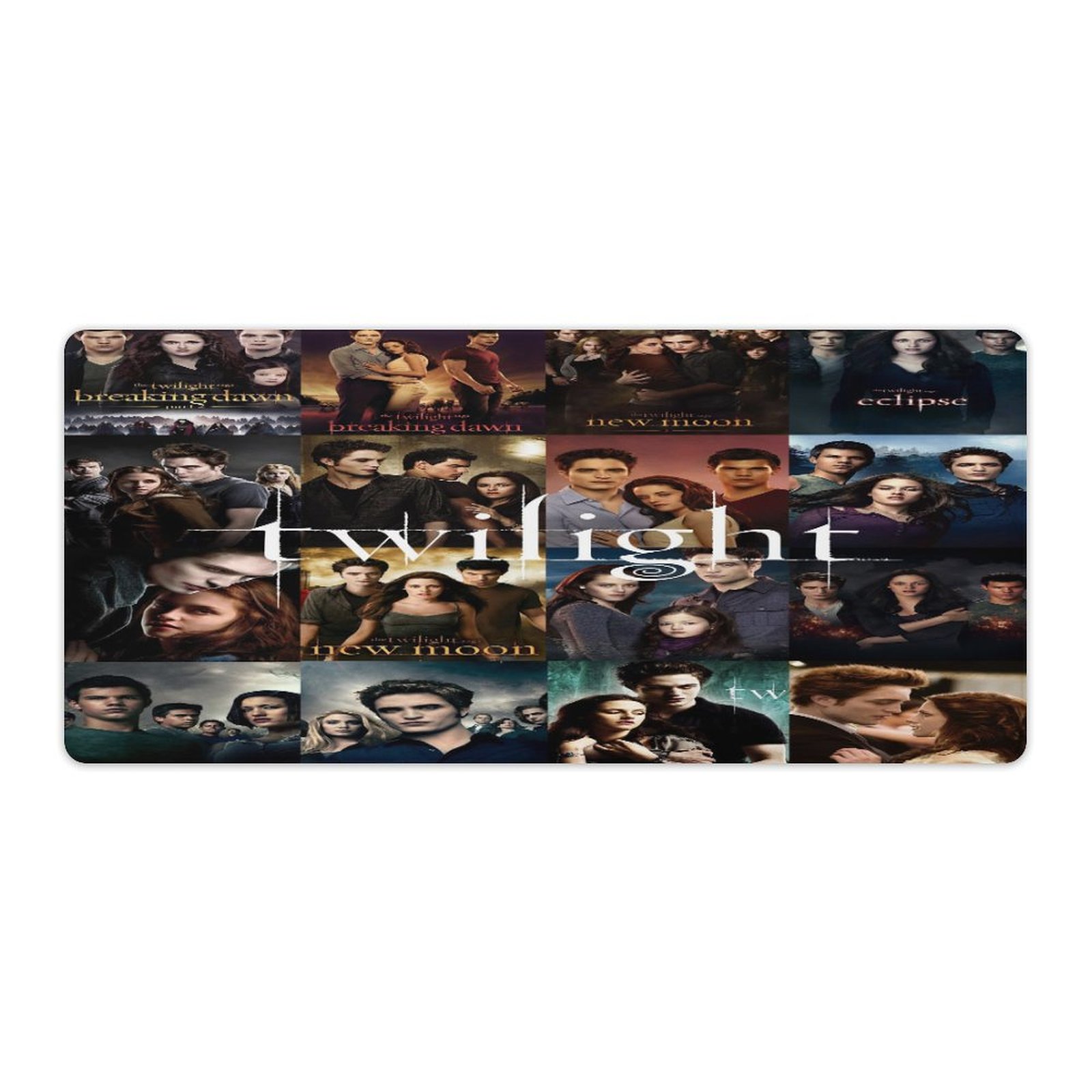 Twilight Saga Large Gaming Mouse Pad for Laptop Computer Rubber Edge ...