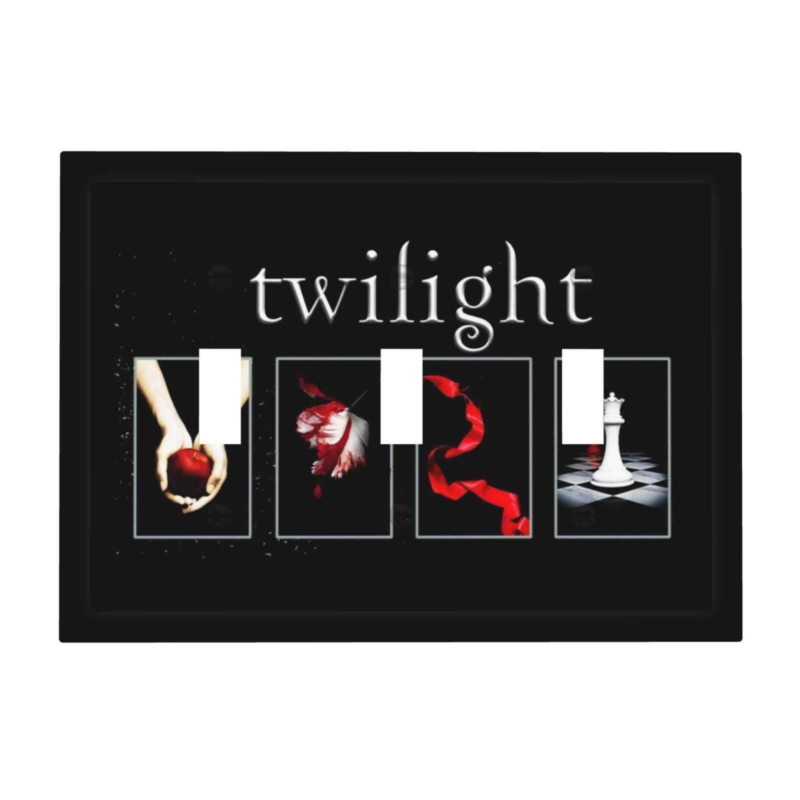 Twilight Saga Logo Wall Plate Cover 3 Gang Toggle Decorative Light ...