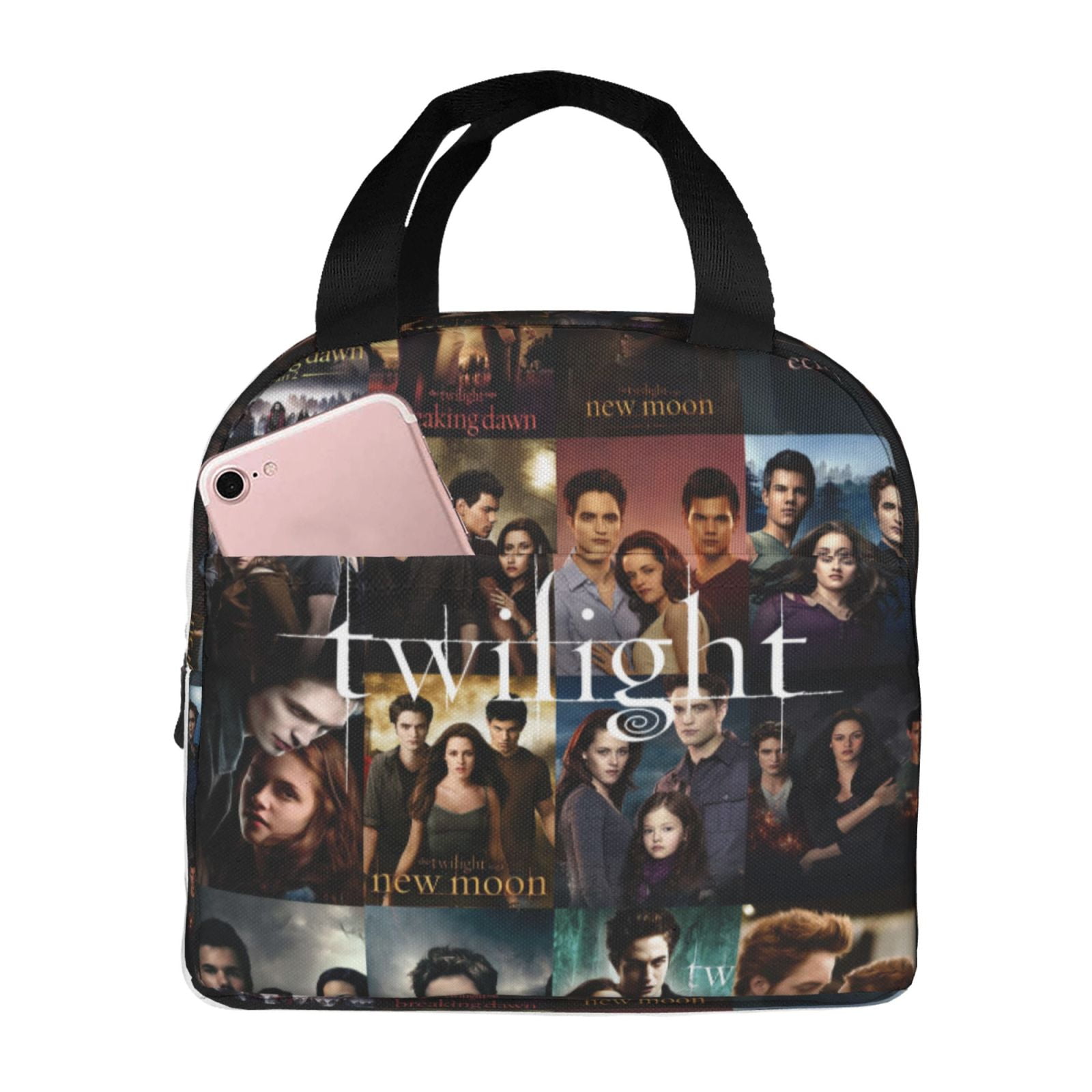 Twilight Saga Lunch Bag Cartoon Insulated Portable Lunch Box Reusable ...