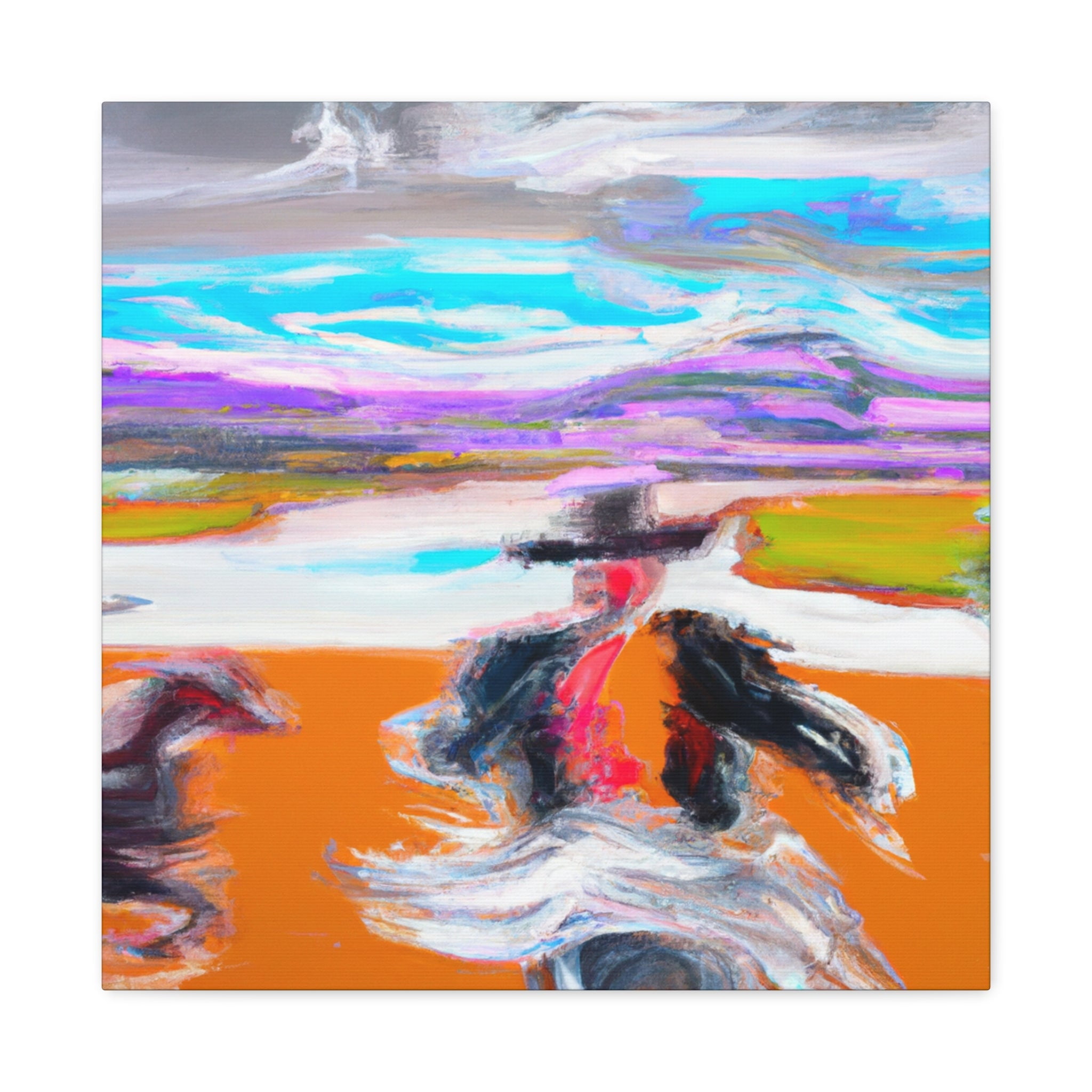 "Twilight Western Dreamscape" - Canvas - Walmart.com