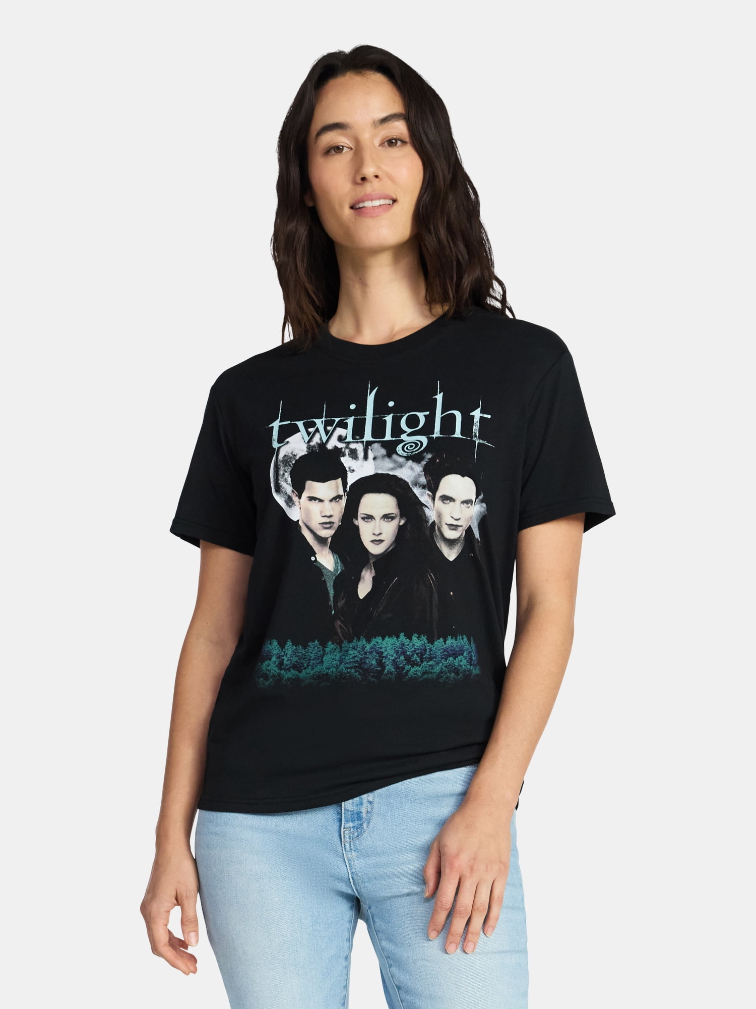 Twilight Women's Graphic Tee with Short Sleeves, Sizes XXS-XXL ...