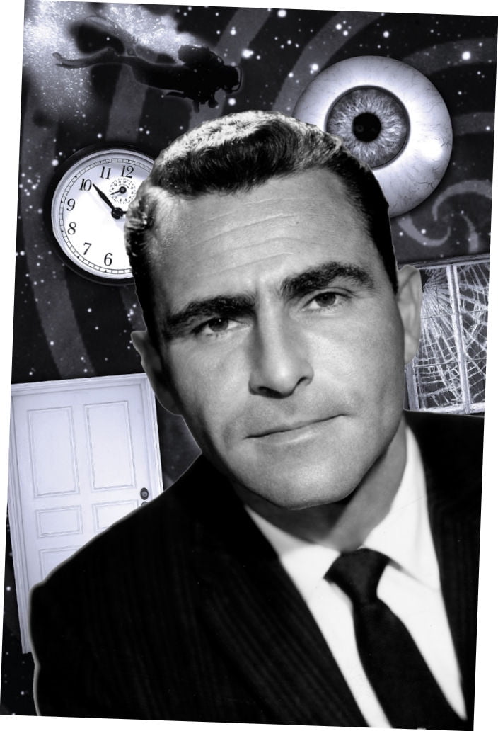 Twilight Zone Art Metal Sign 8inx 12in Art Print on Metal 8x12 Multi ...