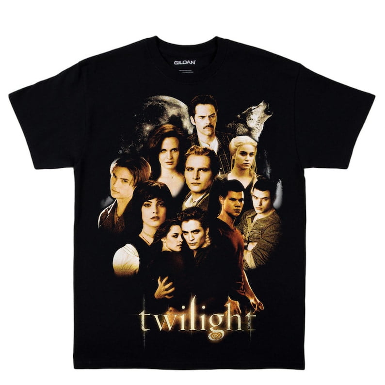 Twilight graphic tee, Vintage T-Shirt, Graphic T-shirt, twilight merch ...