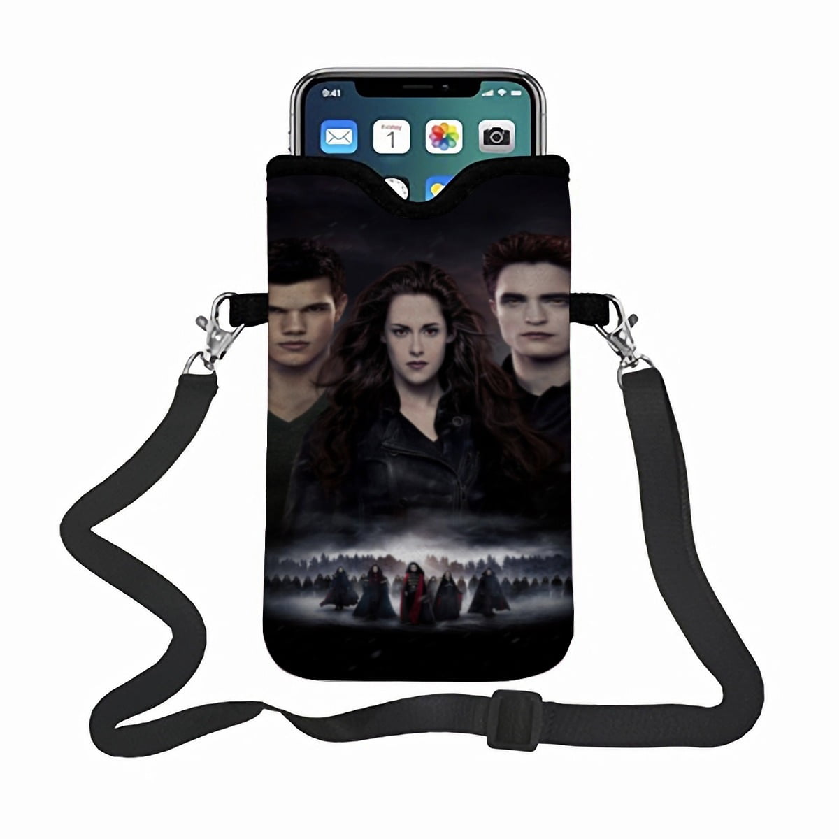 Twilight phone crossbody bag, featuring an adjustable strap small pouch ...